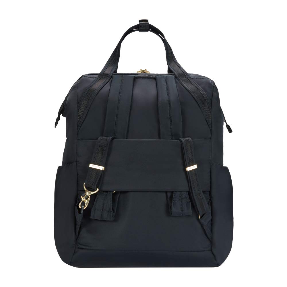 PacSafe Women's Citysafe CX 17L Anti Theft Backpack-Fits 16 inch Laptop, Black, One Size