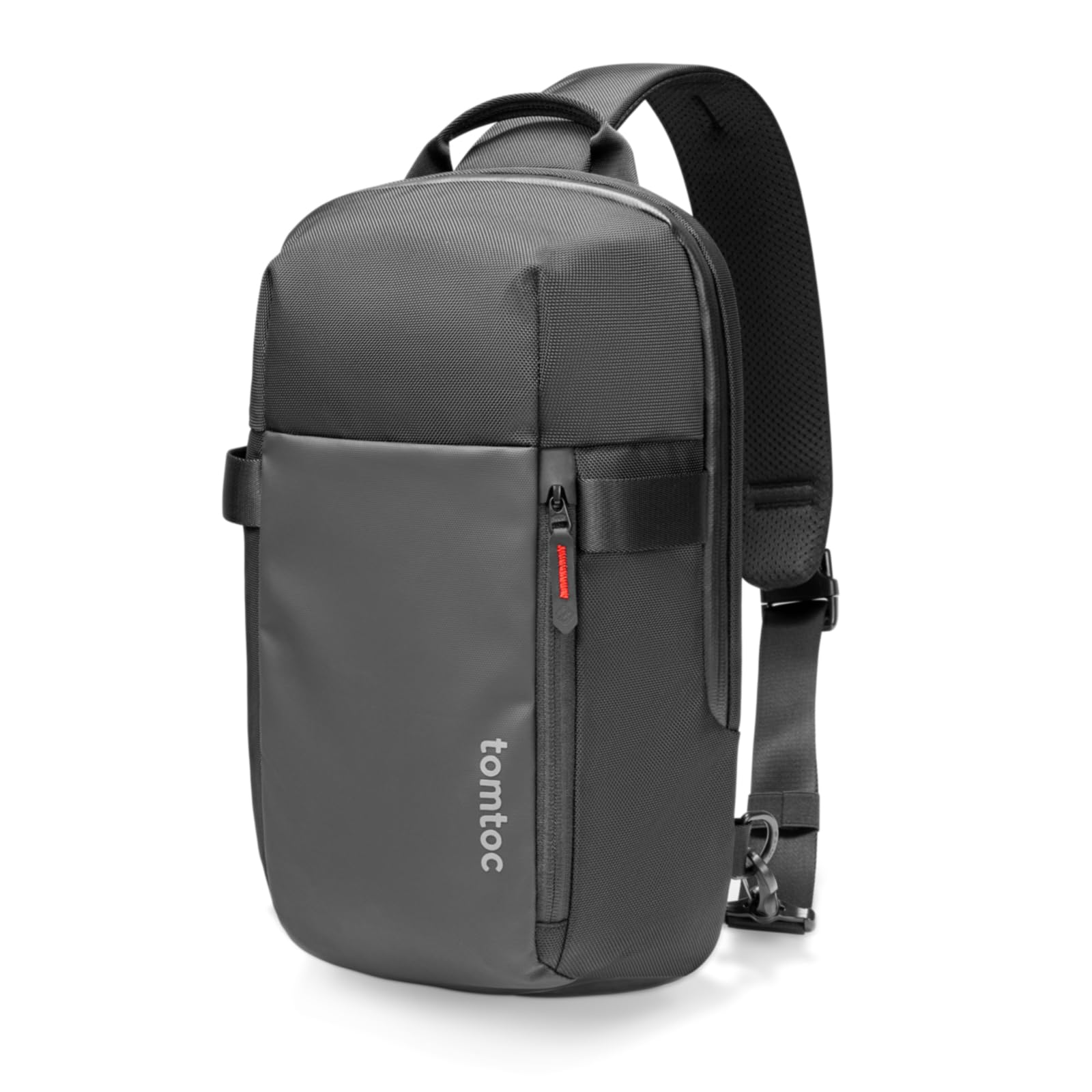 tomtoc 14-inch Compact EDC Sling Bag, Minimalist Chest Shoulder Backpack Crossbody Bag for up to 14-inch MacBook Pro M1/M2 A2779 A2442, Water-resistant, Lightweight Daypack for Travel, Work, Sport