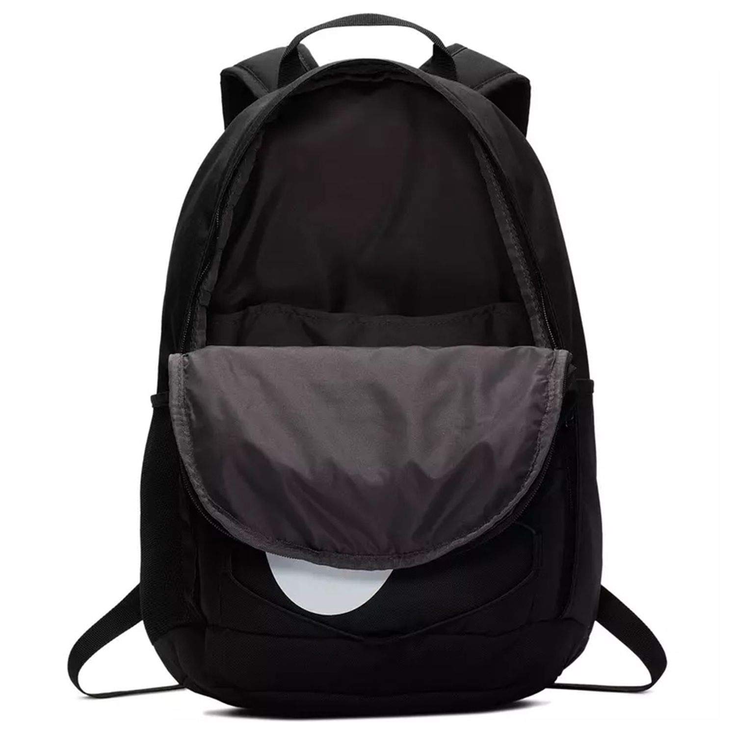 Nike Hayward 2.0 Backpack, for Women and Men with Polyester Shell & Adjustable Straps, Black/Black/White