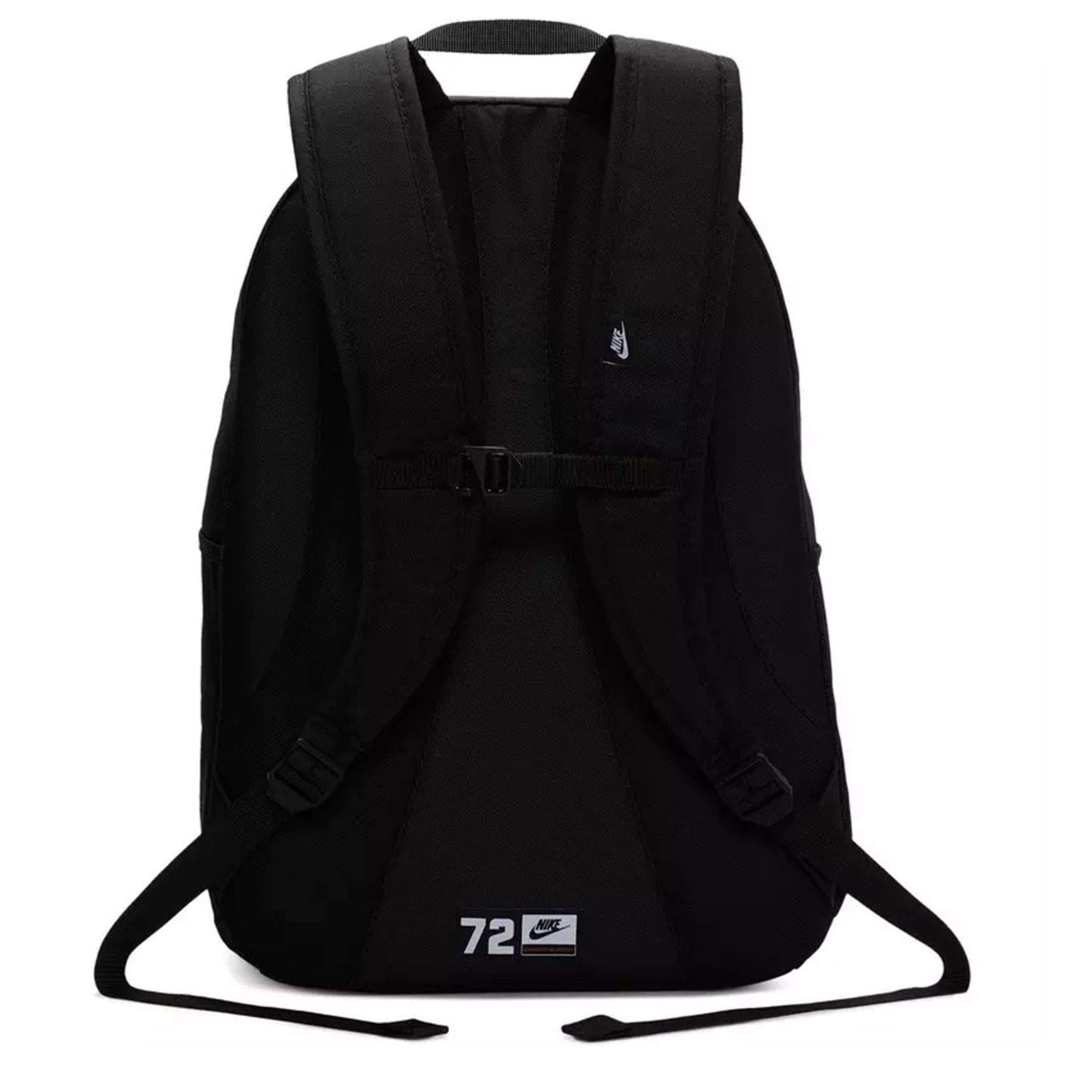 Nike Hayward 2.0 Backpack, for Women and Men with Polyester Shell & Adjustable Straps, Black/Black/White