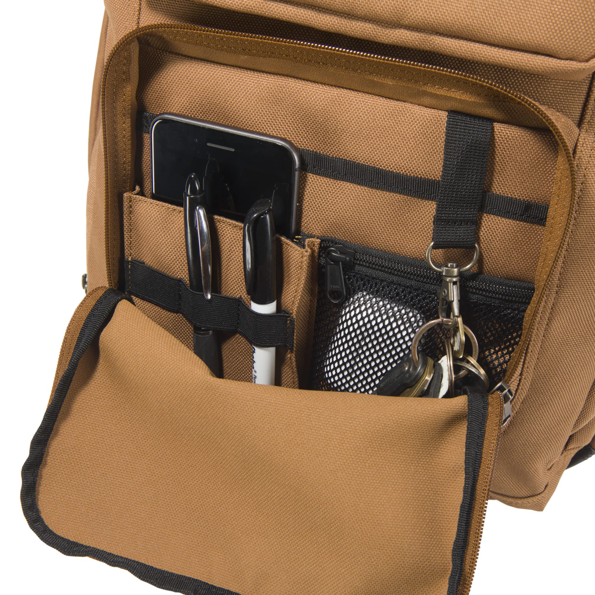 Carhartt 35L Triple-Compartment Backpack Carhartt Brown
