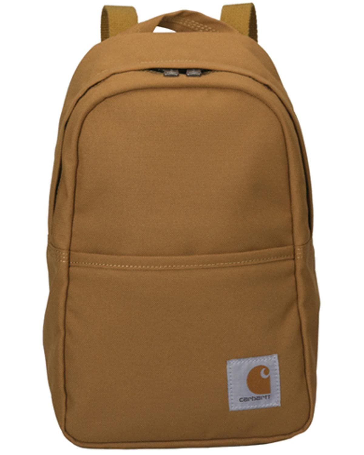 Carhartt Mini Backpack, Everyday Essentials Daypack for Men and Women, Brown