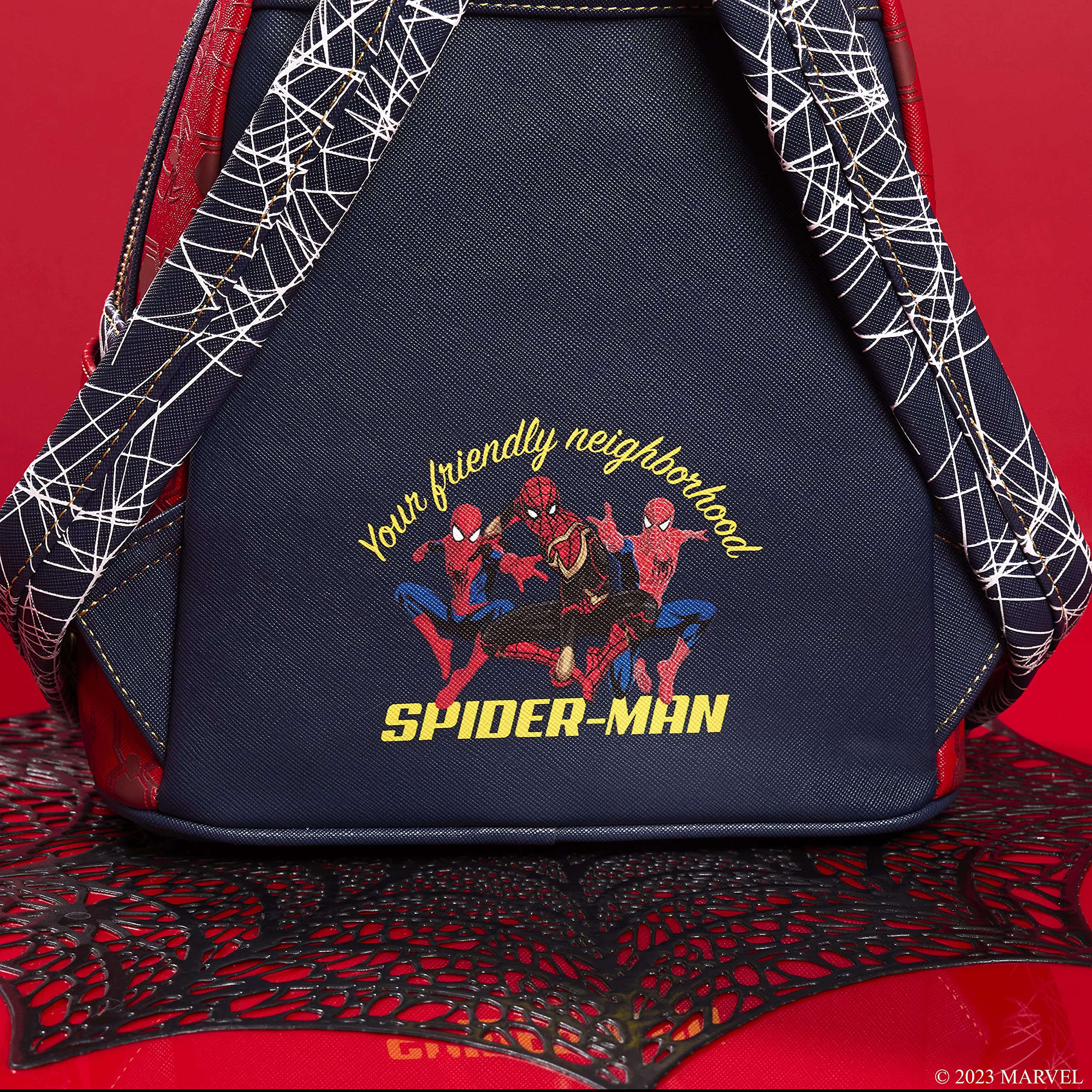 Loungefly Backpack Marvel: Spider-Man Portal Mini Backback, Amazon Exclusive