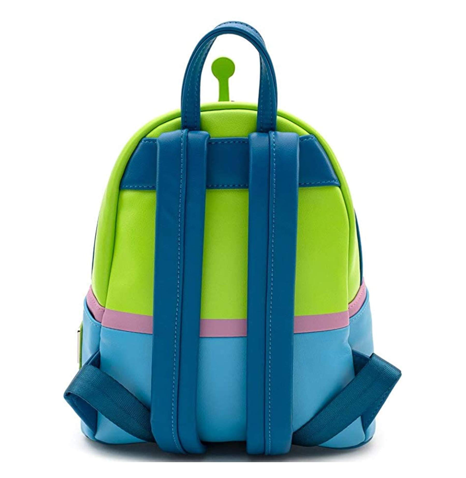 Loungefly Disney Toy Story Alien Pizza Planet Box Faux Leather Mini Backpack