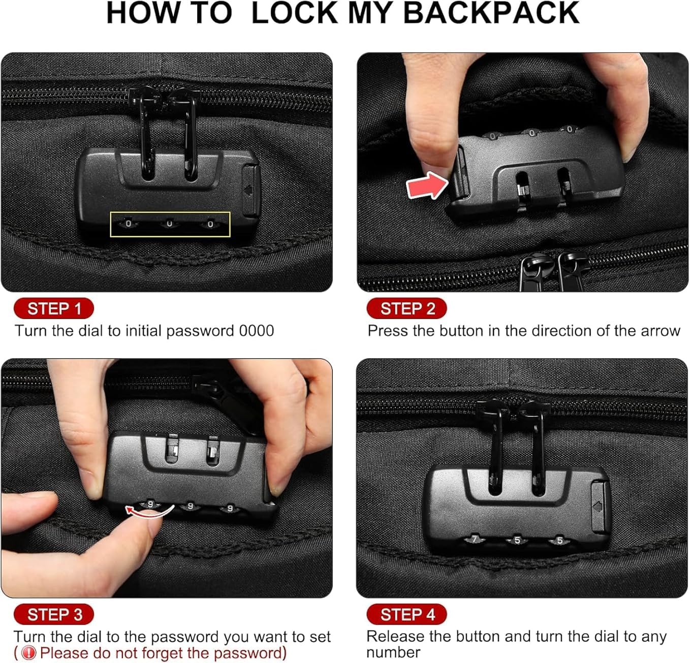 LOVEVOOK Carry on Backpack, Expandable 30-40L Travel Backpack Airline Approved, Waterproof Anti-Theft Backpack for Travel,17 Inch Laptop Backpack with USB Port for Men & Women, Black