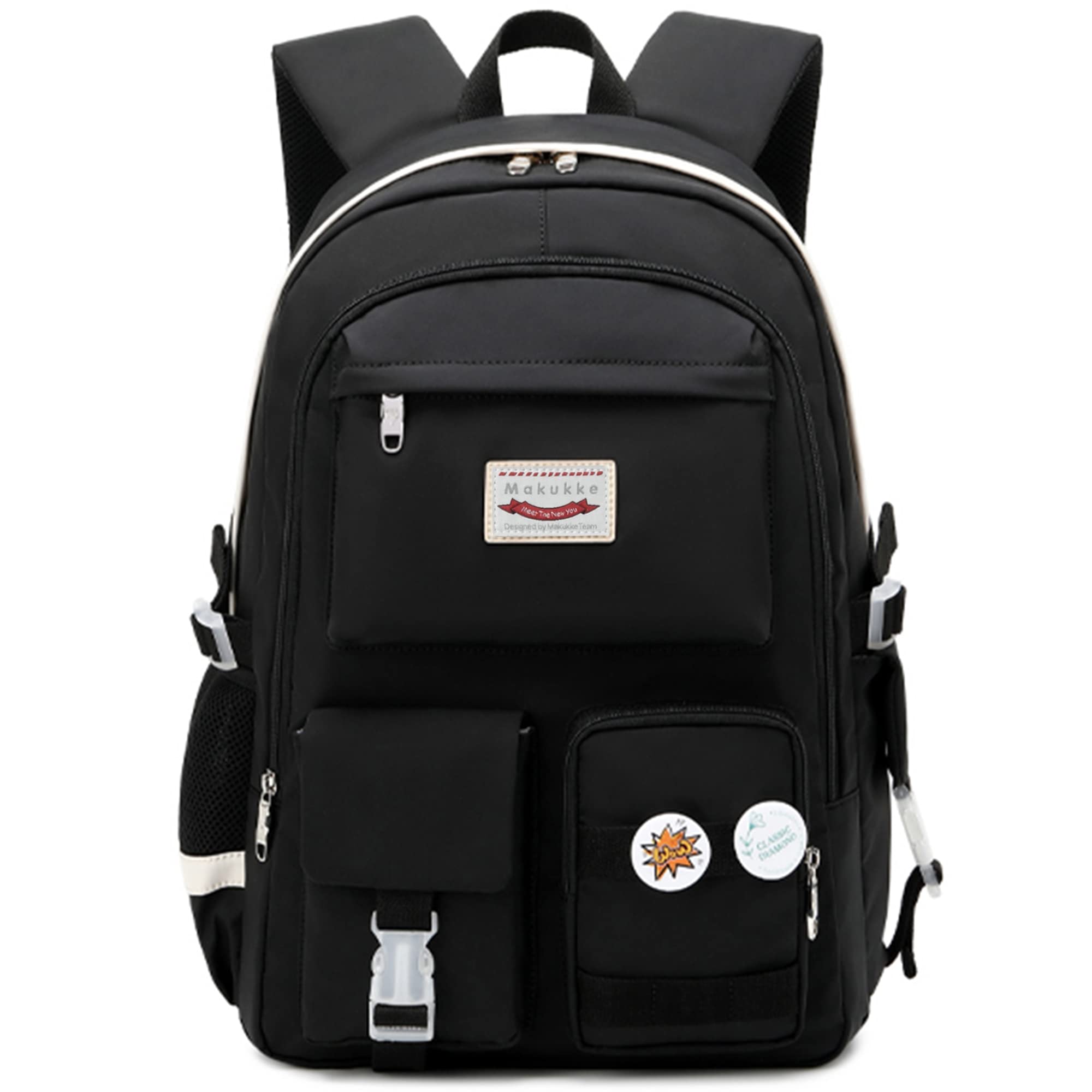 Makukke School Backpacks for Teen Girls - Laptop Backpacks 15.6 Inch College Bookbag Anti Theft Women Casual Daypack