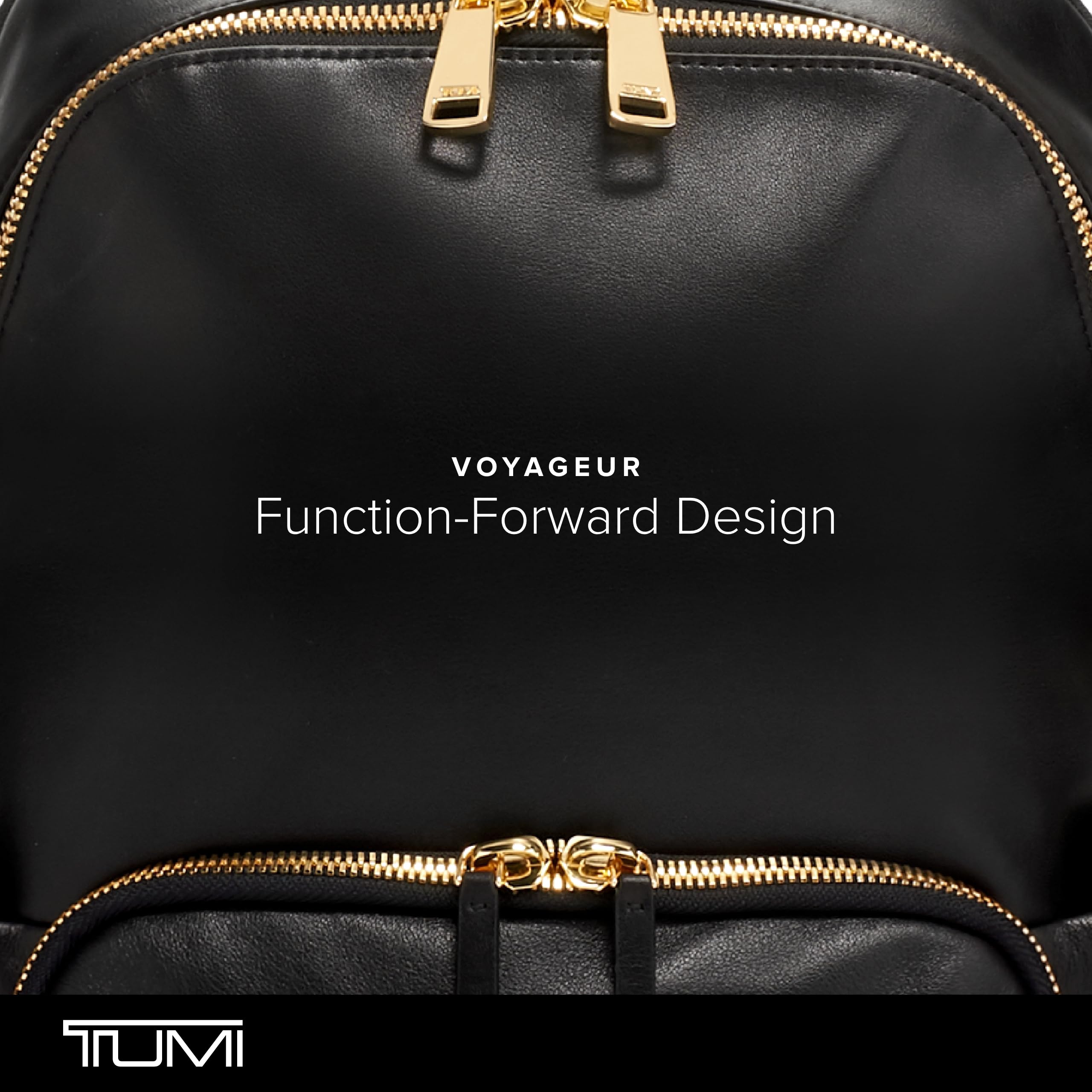 TUMI Voyageur Ruby Leather Backpack Black One Size