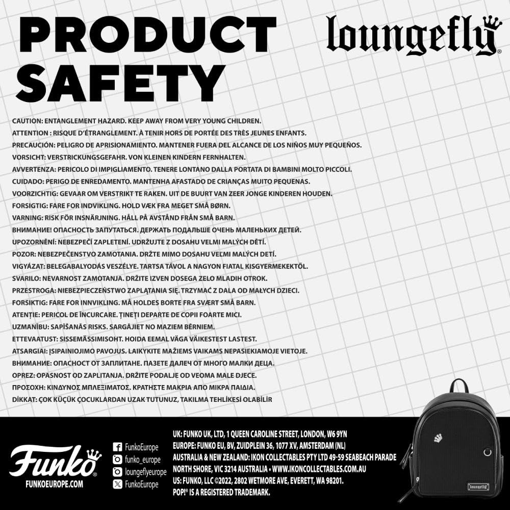 Loungefly Women's Disney Backpack, Multicolor, Mini