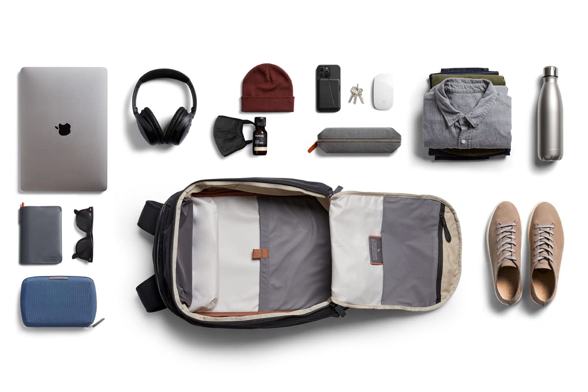 Bellroy Transit Workpack (20 liters, laptops up to 16β, tech accessories, gym gear, shoes, water bottle, daily essentials) - Midnight