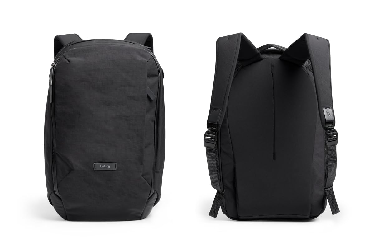 Bellroy Transit Workpack (20 liters, laptops up to 16β, tech accessories, gym gear, shoes, water bottle, daily essentials) - Midnight