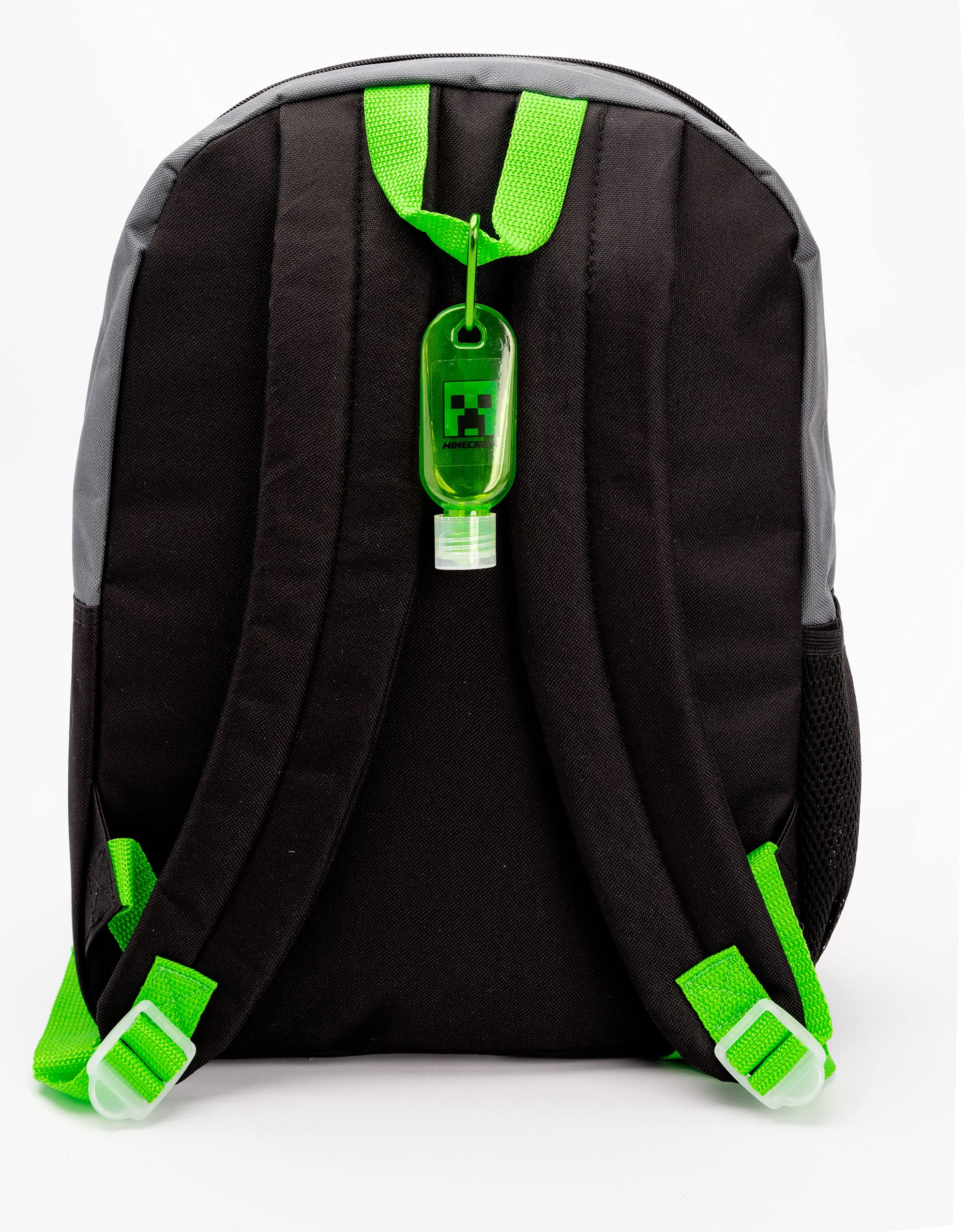 Minecraft Backpack & Lunch Box 5 Piece Rucksack Bag Gift Set Merchandise