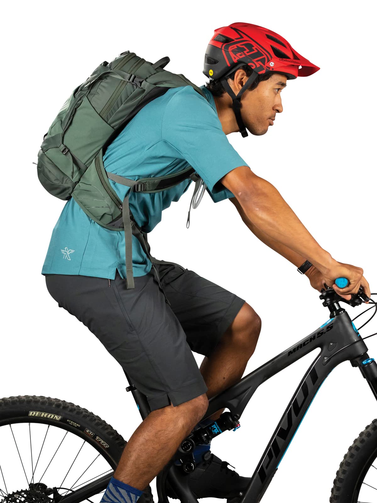 Osprey Raptor 14 Men's Bike Hydration Backpack , Cedar Green