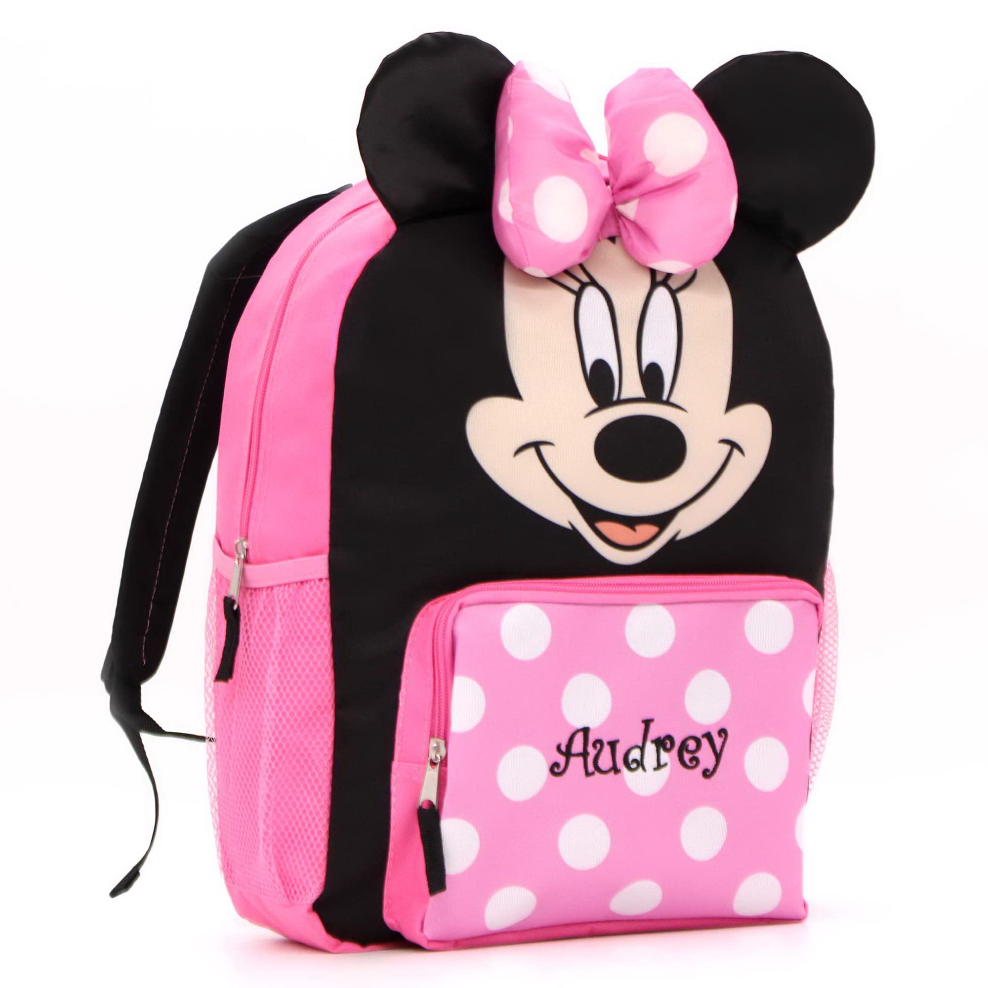 DIBSIES Personalized Licensed Character Backpack - 16 Inch (Minnie Mouse)