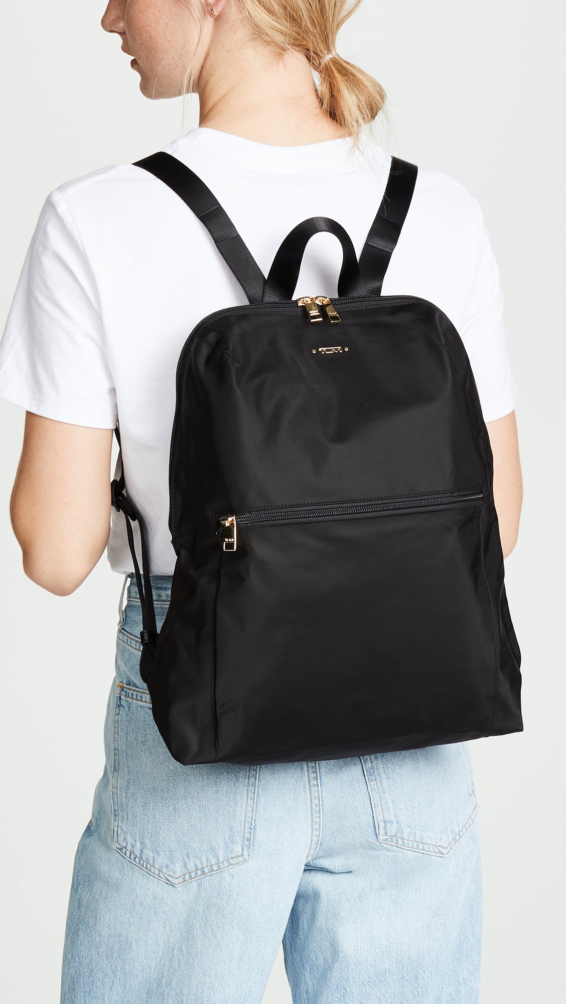 TUMI - Voyageur Just In Case Backpack - Lightweight Foldable Packable Travel Daypack for Women - Black