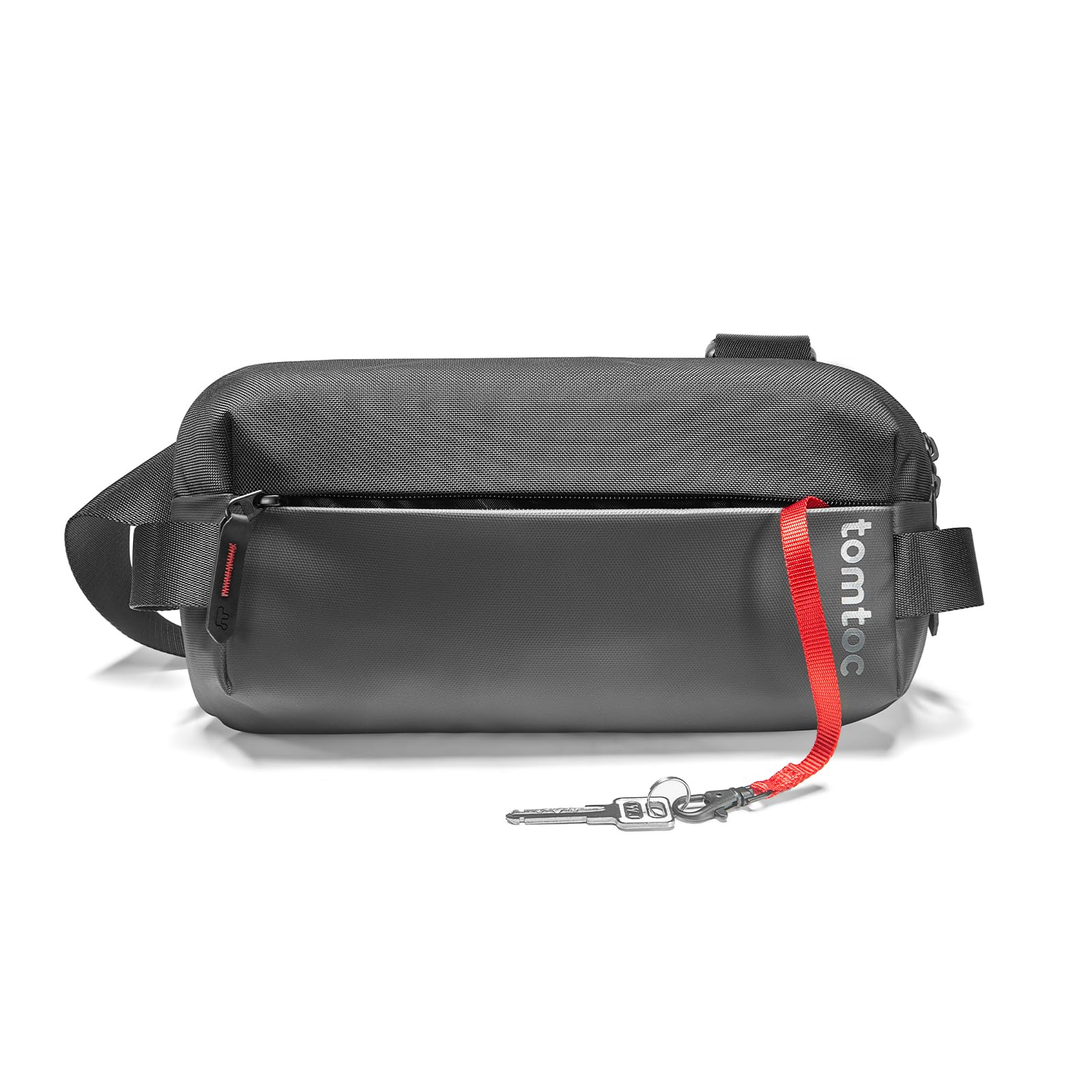 tomtoc Compact EDC Sling Bag, 4.5L Minimalist Chest Shoulder Backpack Crossbody Bag for Men and Women, Water-resistant Lightweight Everyday Carry Casual Bag for Tactical, Travel, Work, Gym, Sport