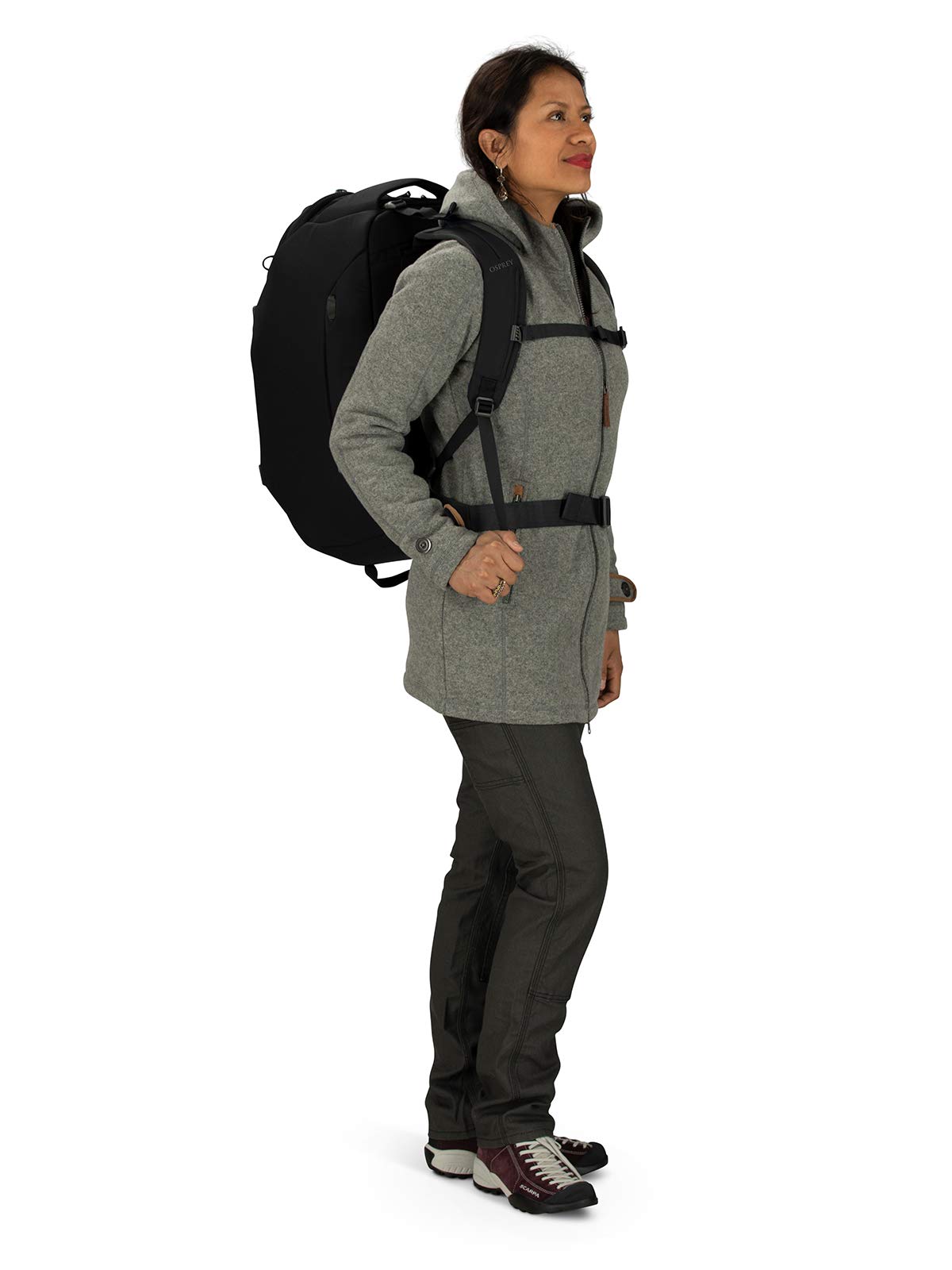 Osprey Porter 46 Travel Backpack, Black
