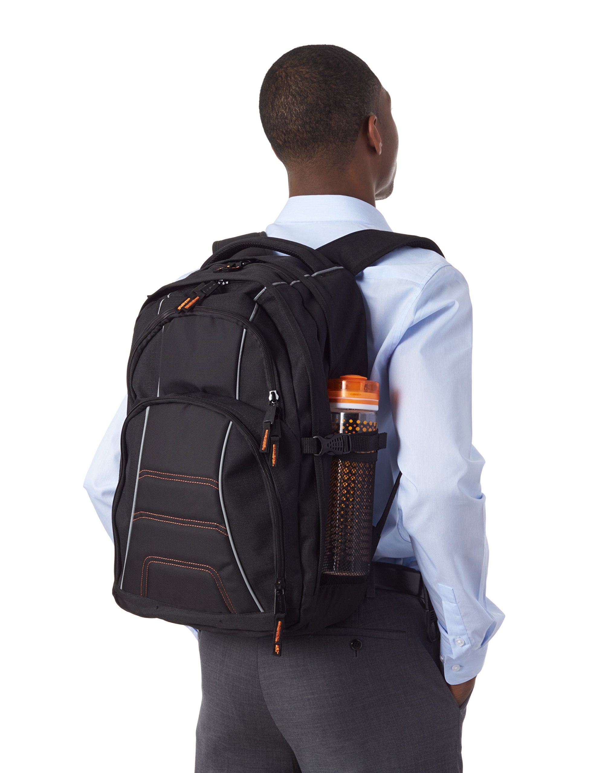 Amazon Basics Laptop Backpack - Fits Up to 17-Inch Laptops