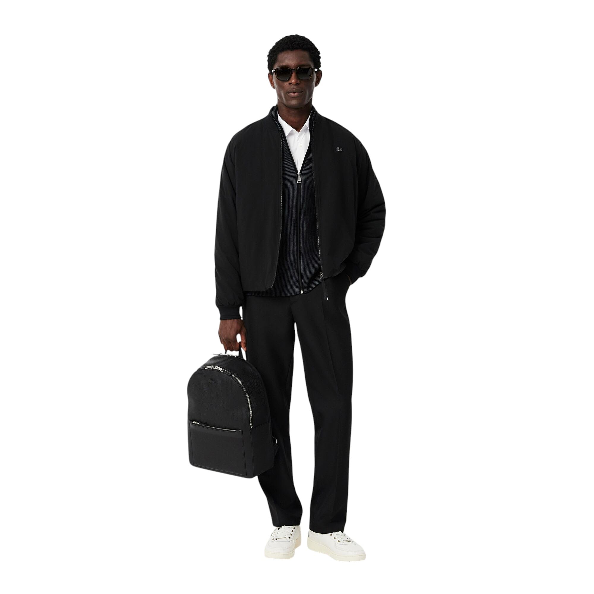 Lacoste Men's Chantaco Backpack, Black, ONE
