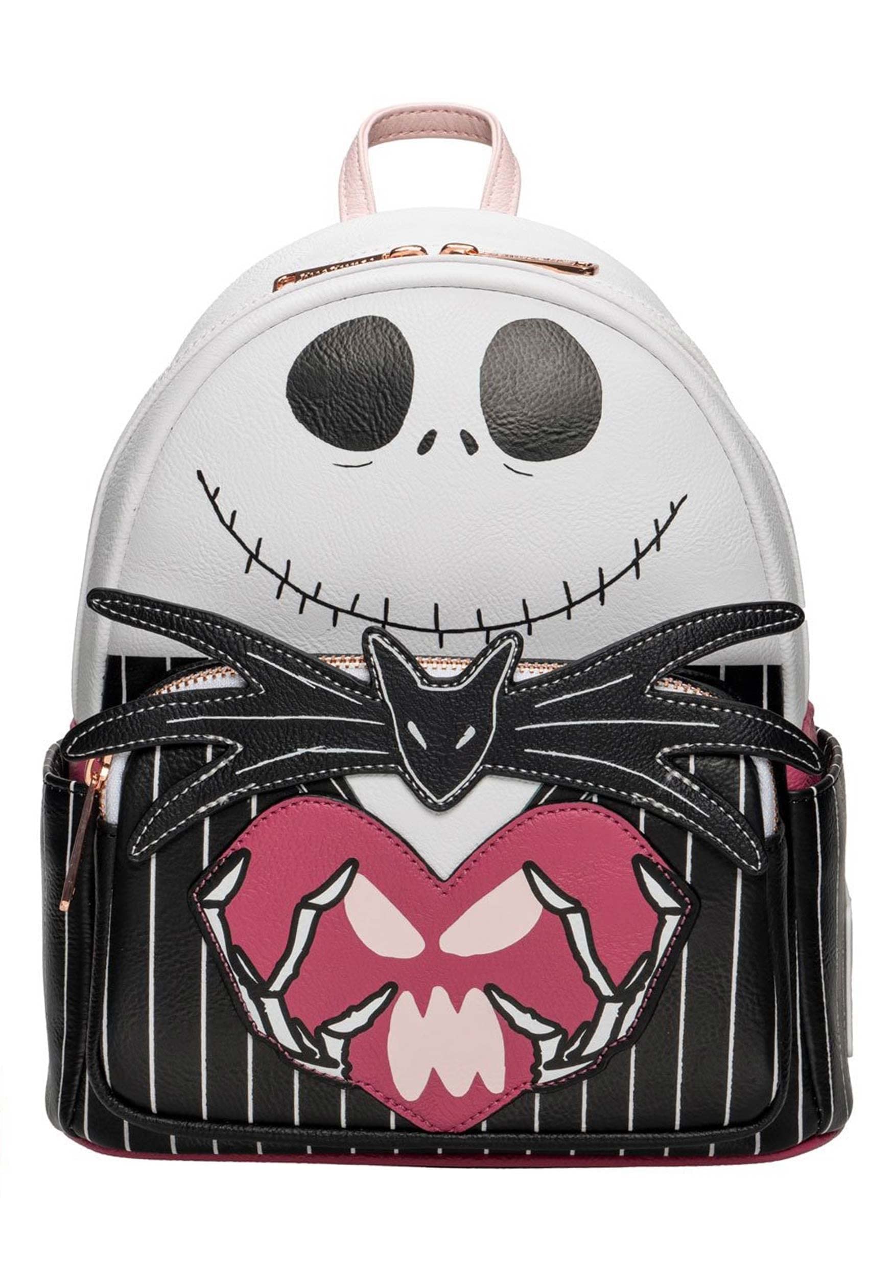 Nightmare Before Christmas Jack Skellington Valo-ween Mini Backpack - Entertainment Earth Exclusive