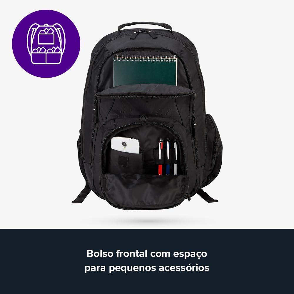 Targus Laptop Backpack for Laptops up to 16-inches Water Resistant Travel Backpack for Business Commuters School Bag College Computer Backpack for Men/Women Large Backpack Travel Gifts, Black (CVR600)