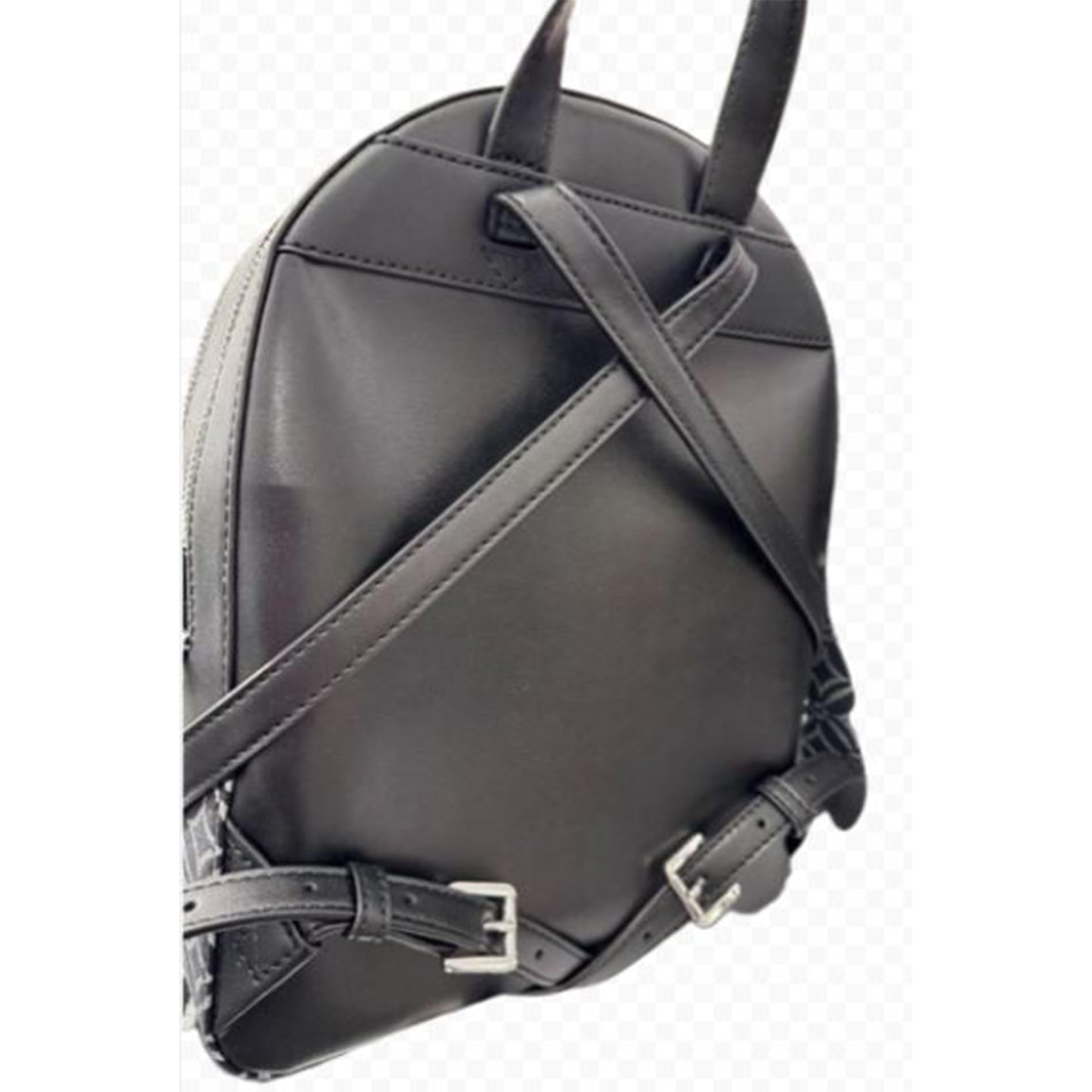 Michael Kors Jaycee Backpack Black Medium Leather, Black