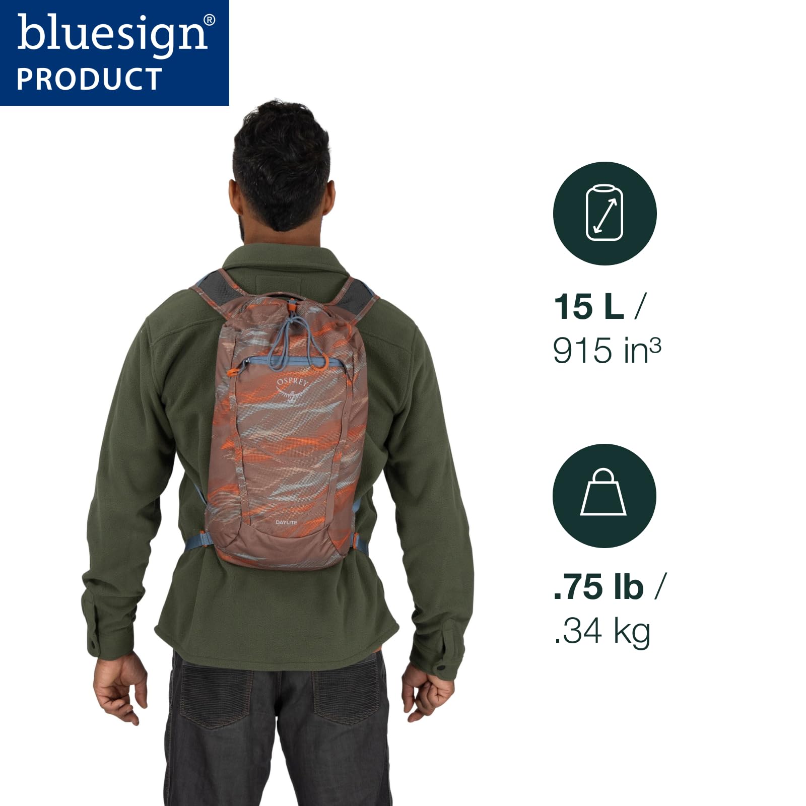 Osprey Daylite Cinch Backpack , Black
