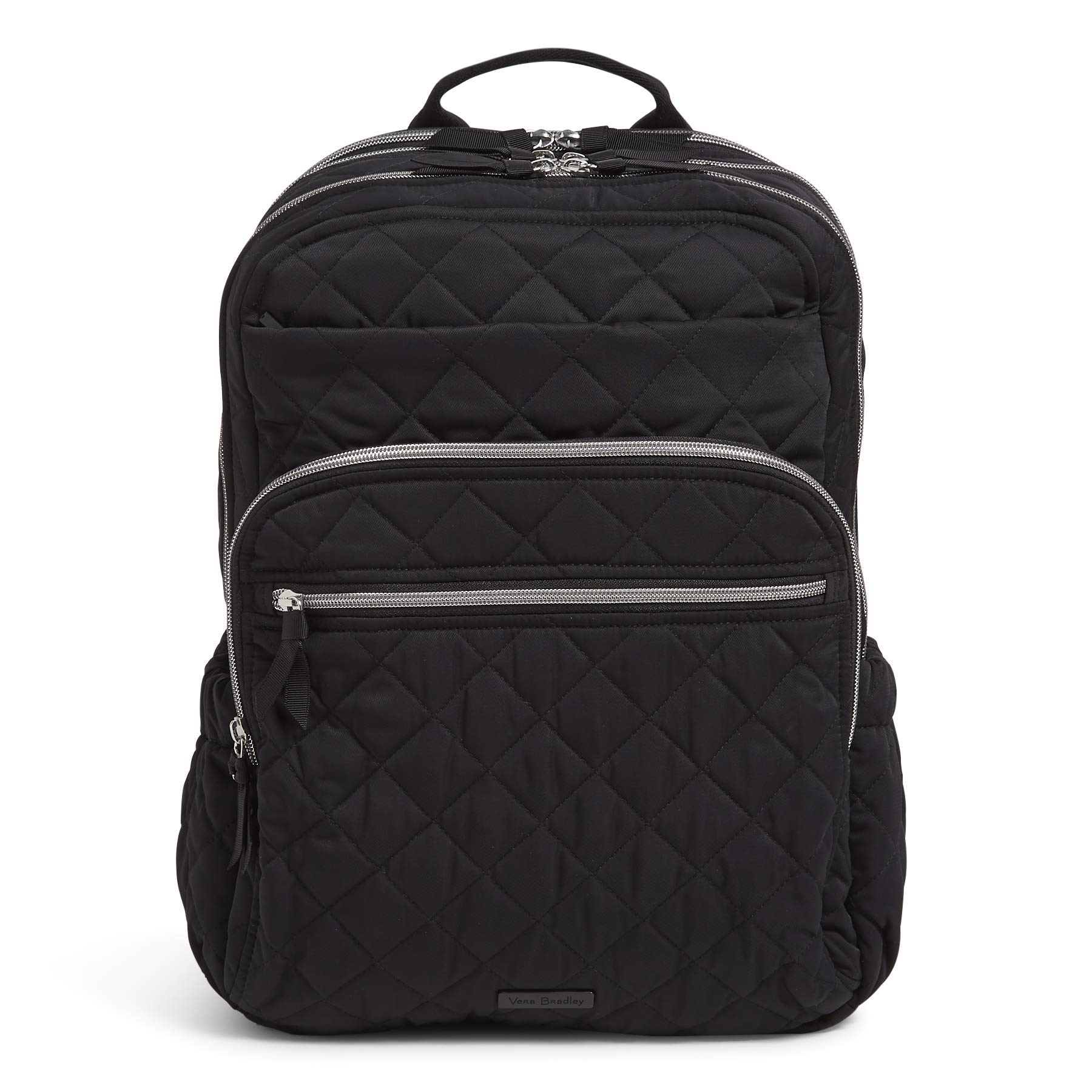 Vera Bradley Women's Performance Twill XL Campus Backpack, Black, One Size