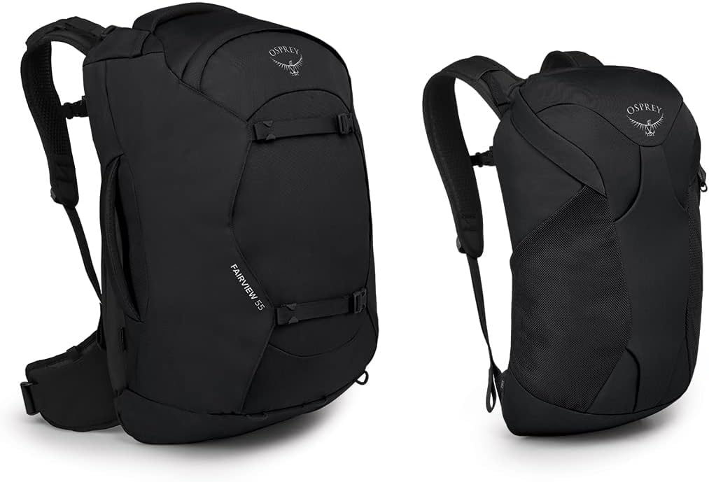 Osprey Fairview 55 Women's Travel Backpack, Black
