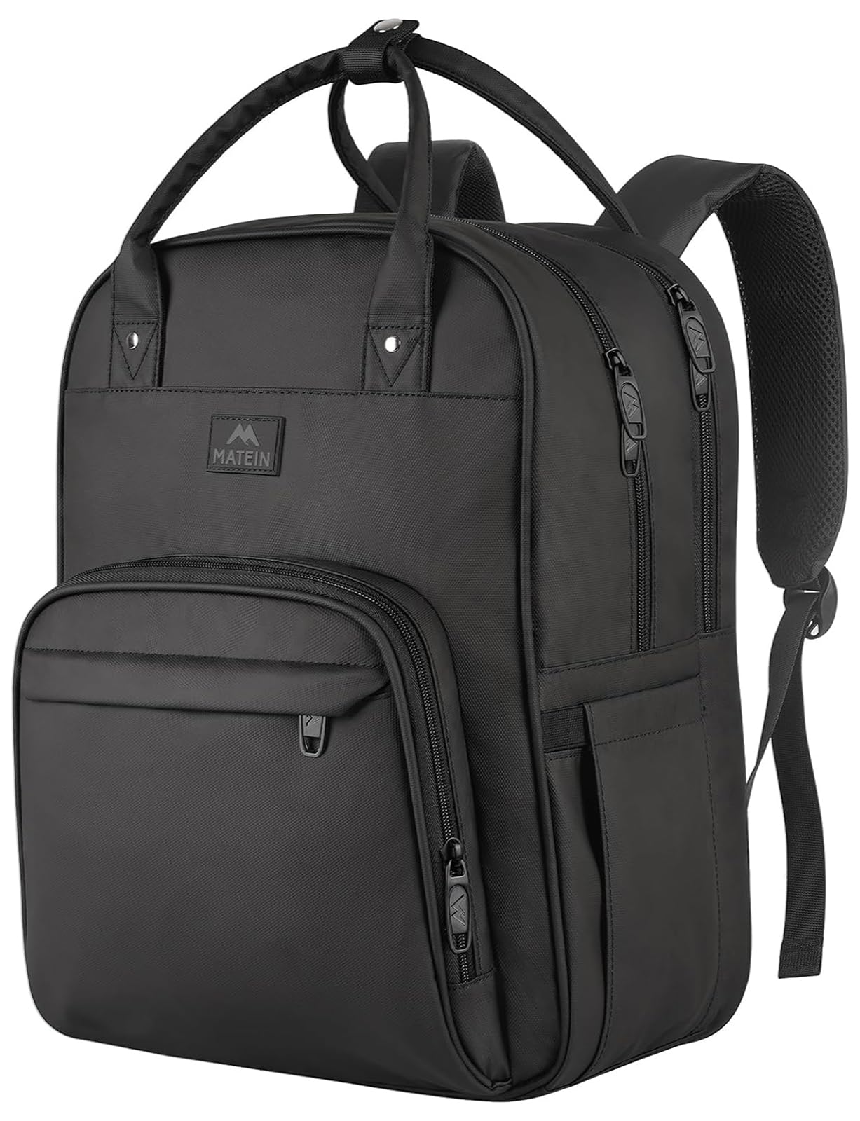 Nurse Backpack for Women, Water Resistant School Laptop Bookbag with Removable Organizer Nurse Student Gifts, Durable Medical Clinical College Computer Bag for Travel, Work, Home Visits, Black