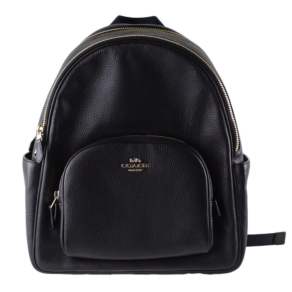 Coach Black Court Backpack