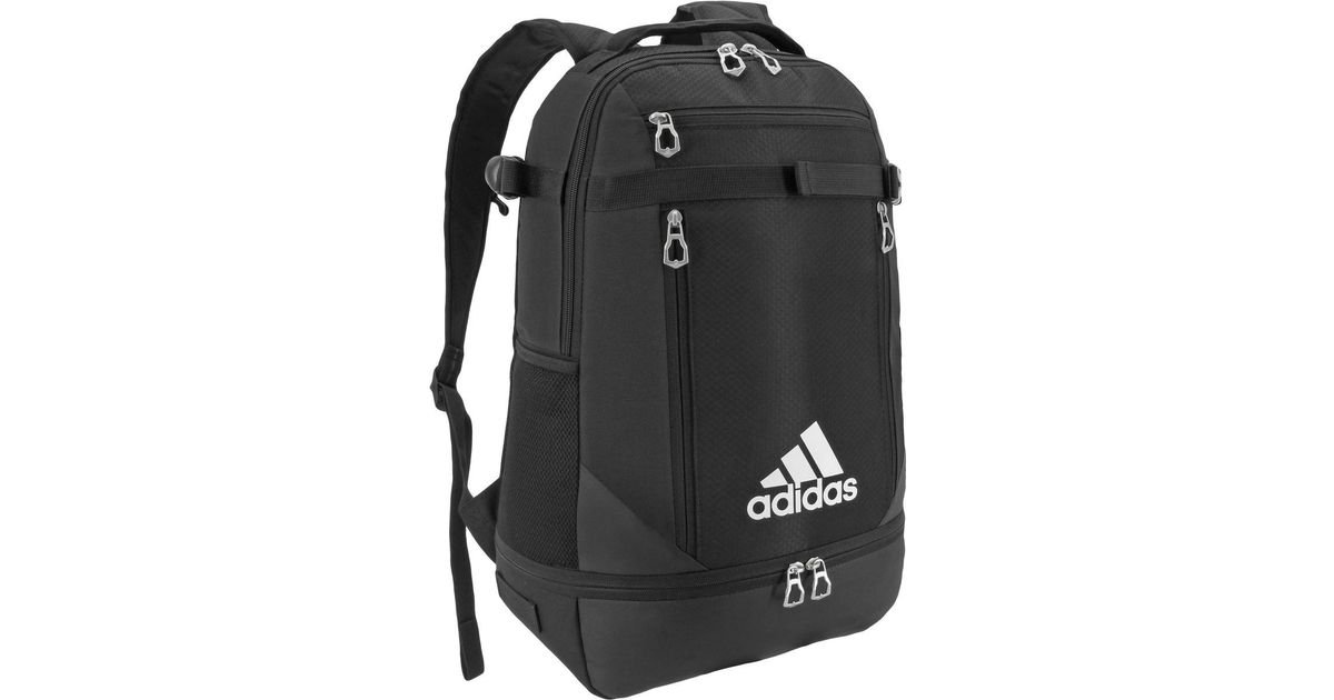 adidas Unisex Utility Team Backpack, Black/Silver, ONE SIZE