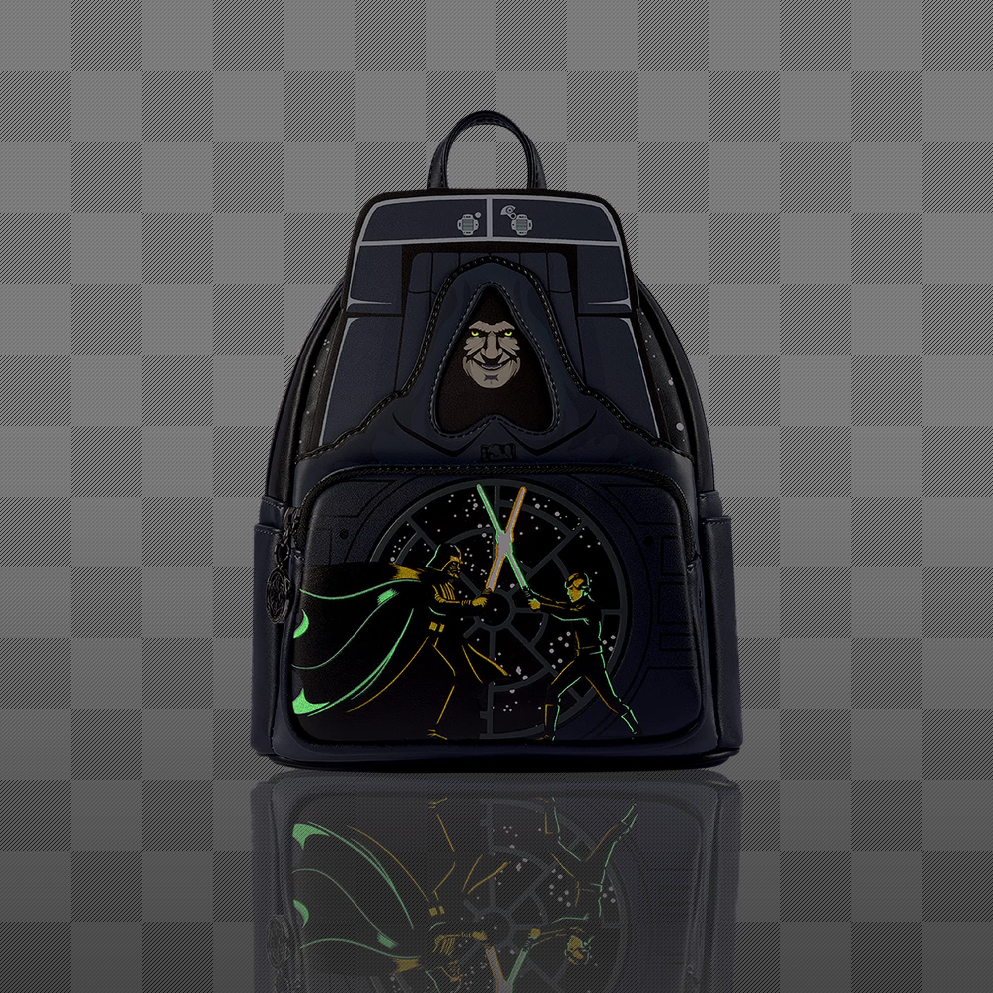 Loungefly Star Wars: Darth Sidious Villains Scene Backpack-Multicolor, One Size