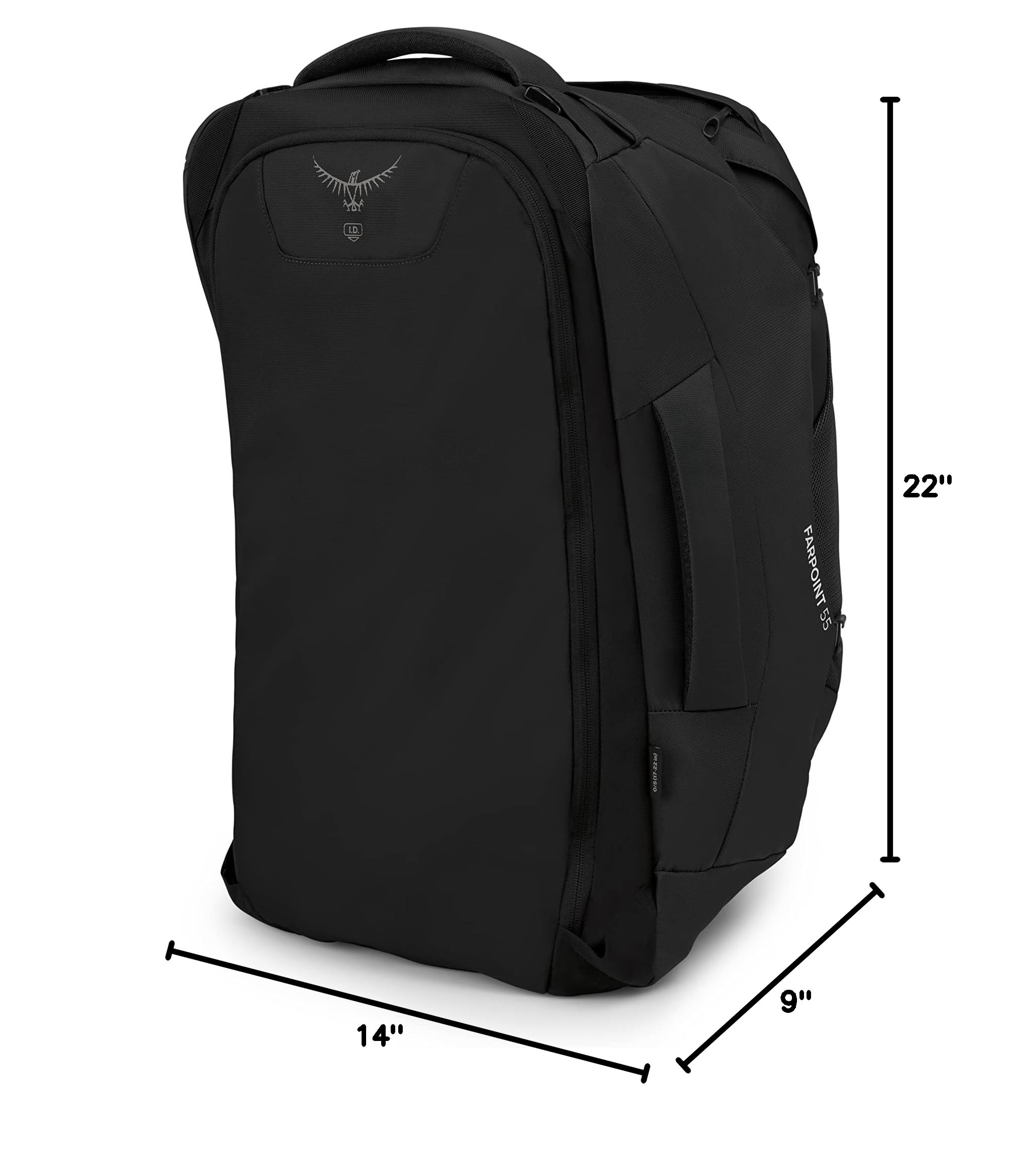 Osprey Farpoint 55 Travel Backpack, Multi, O/S