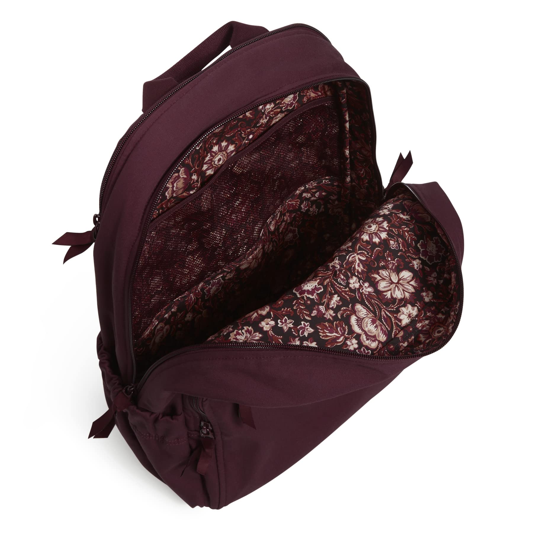 Vera Bradley Women's Cotton Campus Backpack Hope Blooms - Recycled Cotton