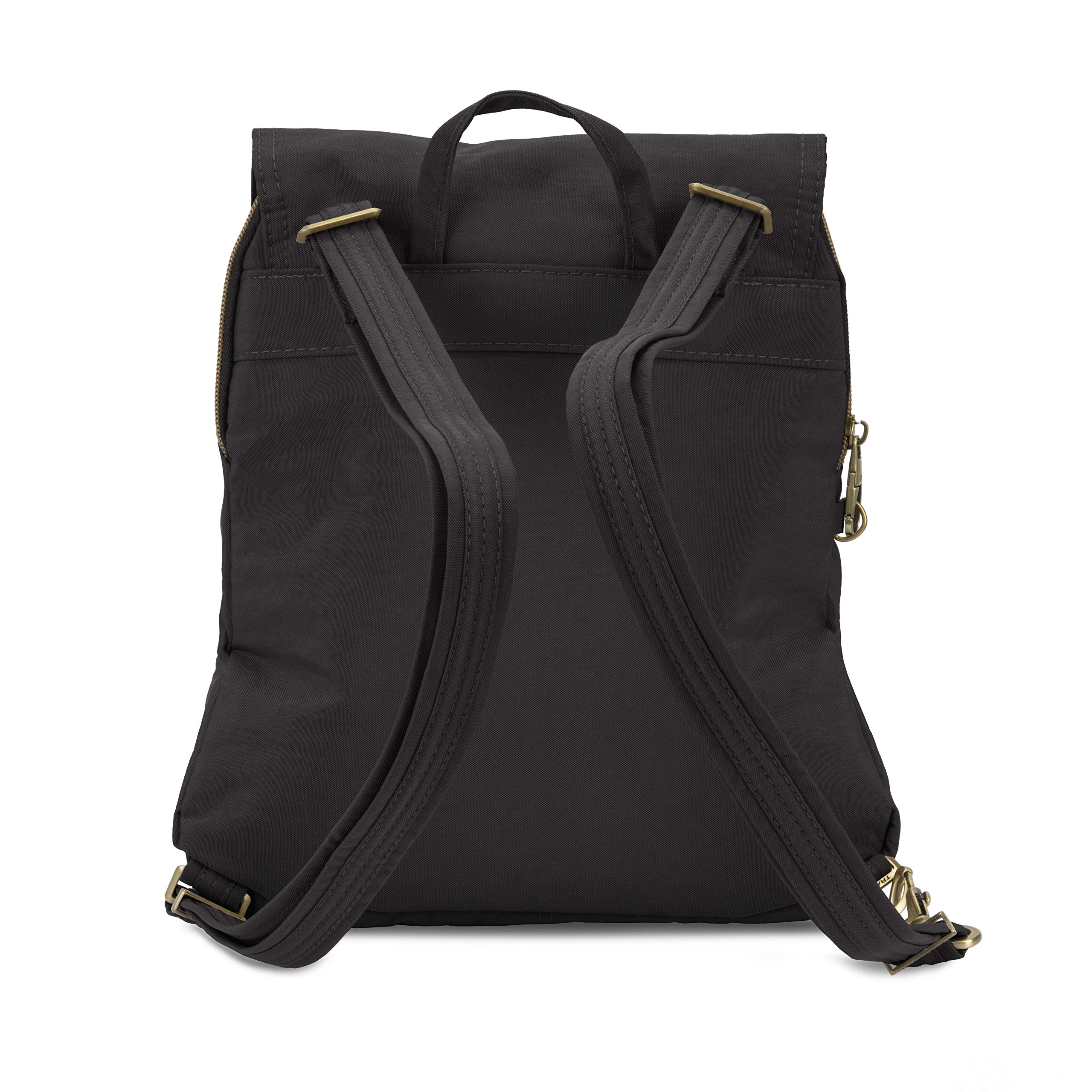 Travelon Anti-theft Signature Slim Backpack, Black