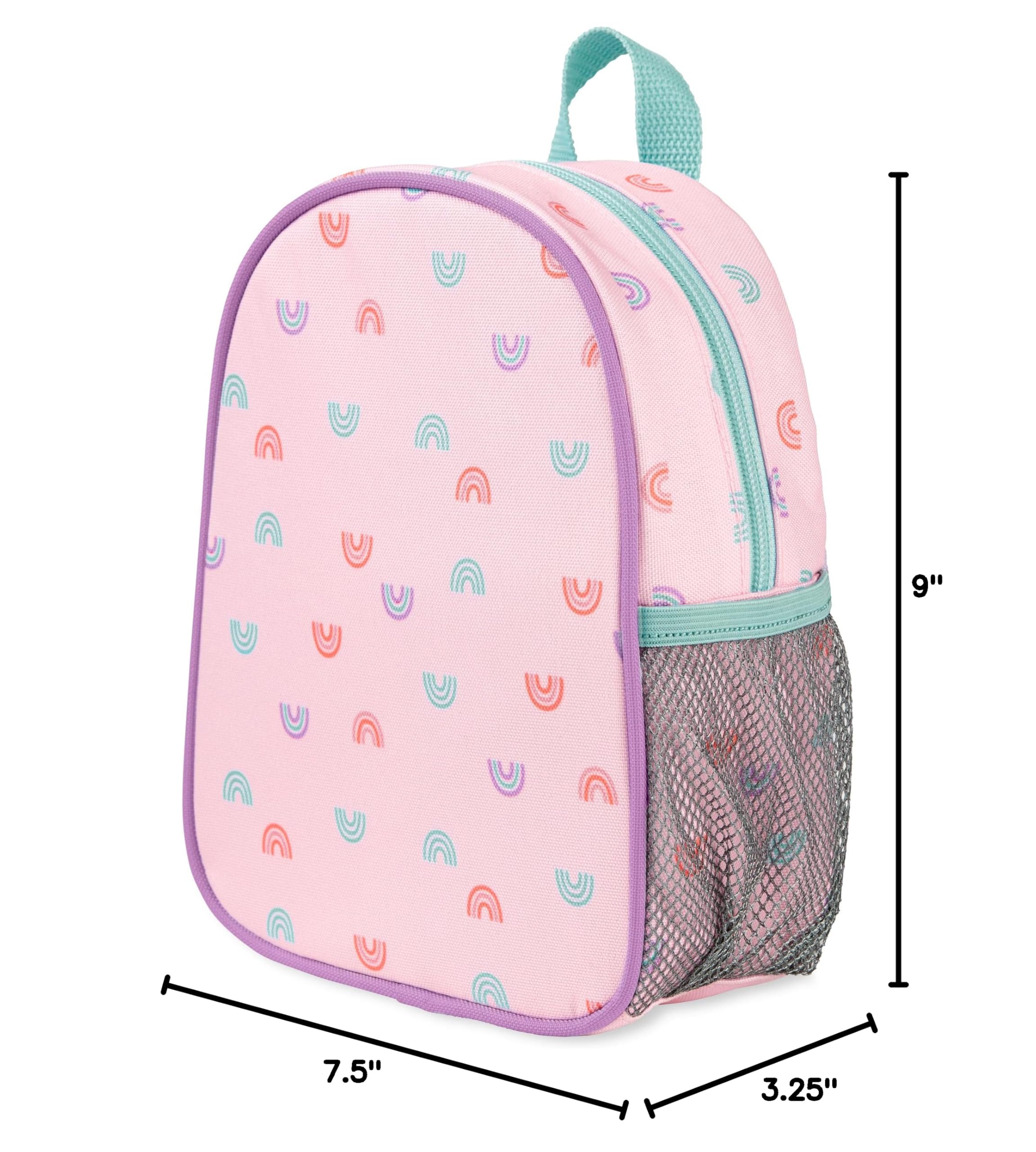 Simple Joys by Carter's Mini Backpack, Pink, Rainbow, One Size