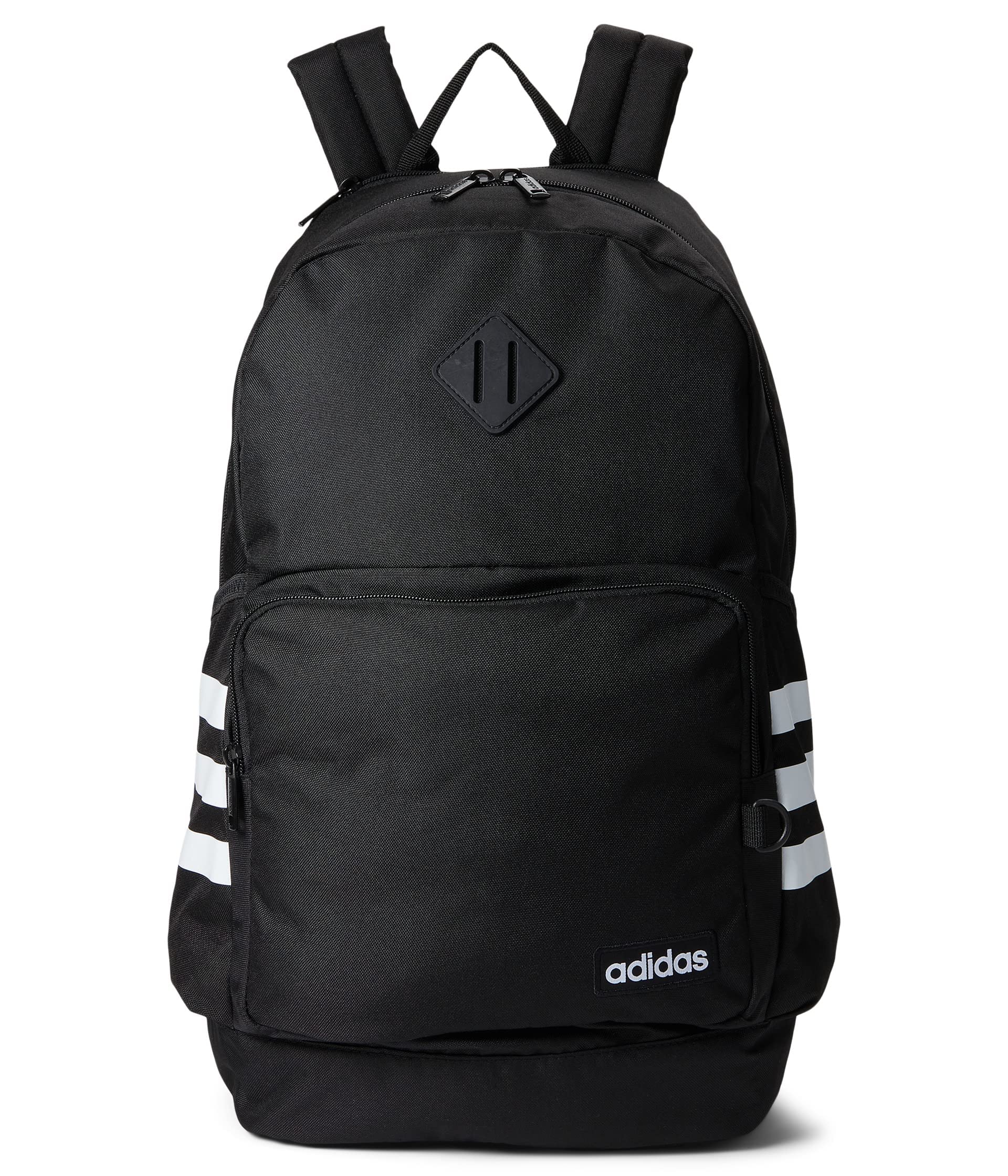 adidas Classic 3S 4 Backpack, Black/White, One Size