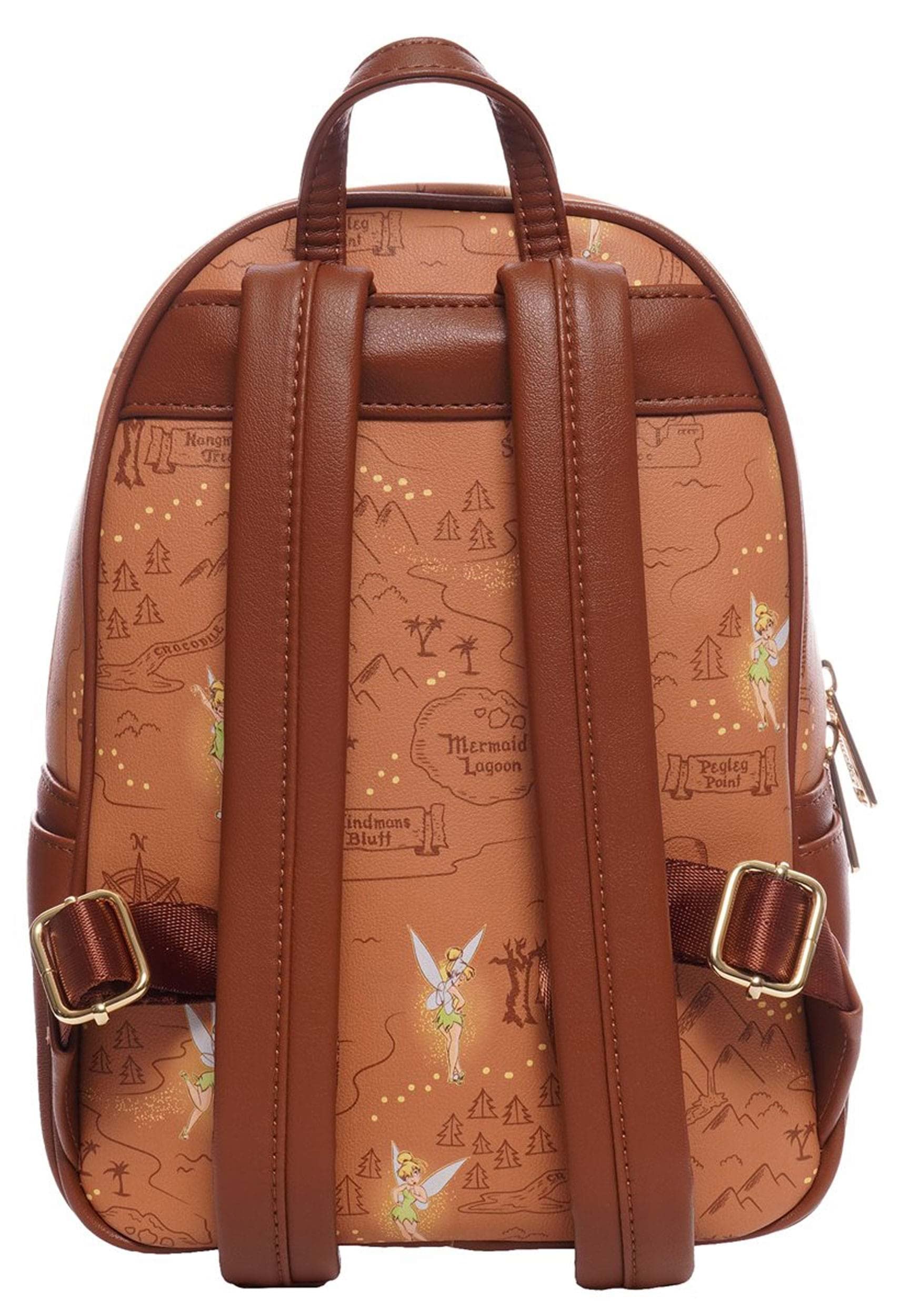 Loungefly Disney Peter Pan Neverland Map Exclusive Mini-Backpack