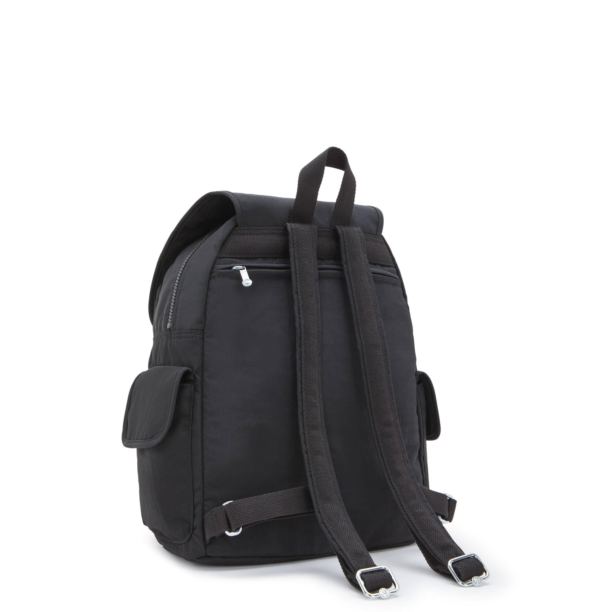 Kipling Women's City Pack Medium Backpack, Black Noir, 10.5" L x 14.5" H x 6.75" D