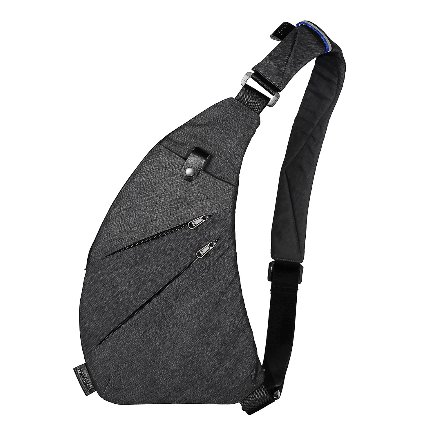 TOPNICE Sling Bag Crossbody Chest Shoulder Personal Pocket Bag Anti Theft Travel Bags Daypack for Men Women Water Resistance (Gray)