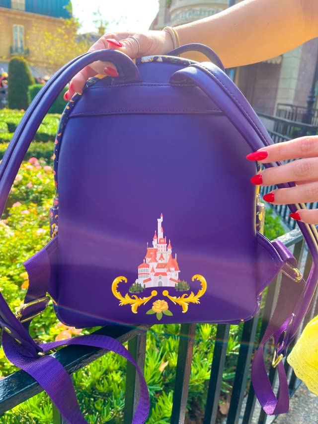 Loungefly Disney Belle Enchanted Beauty Mini Backpack Exclusive