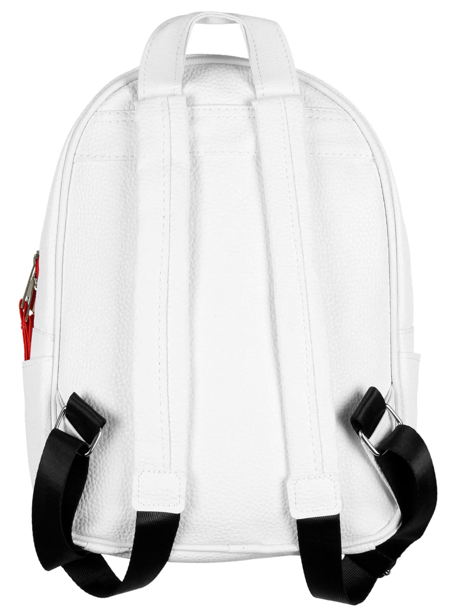 Hello Kitty Signature Bow Face and 3D Ear Design Faux Leather Mini Backpack