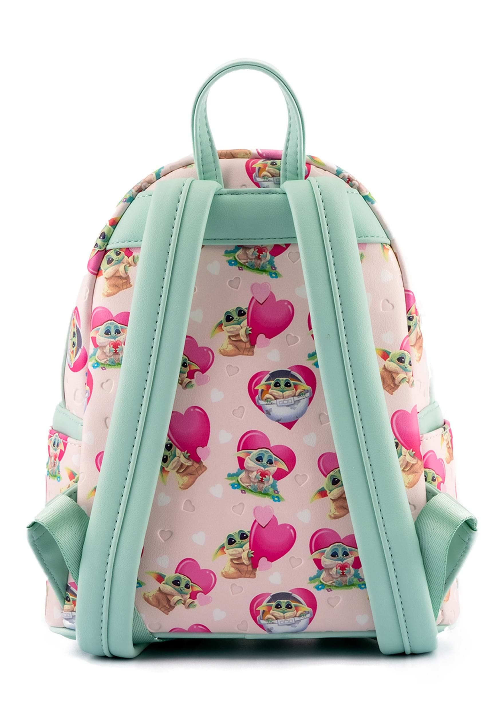 Loungefly Star Wars Mandalorian Grogu Valentines Backpack Star Wars One Size
