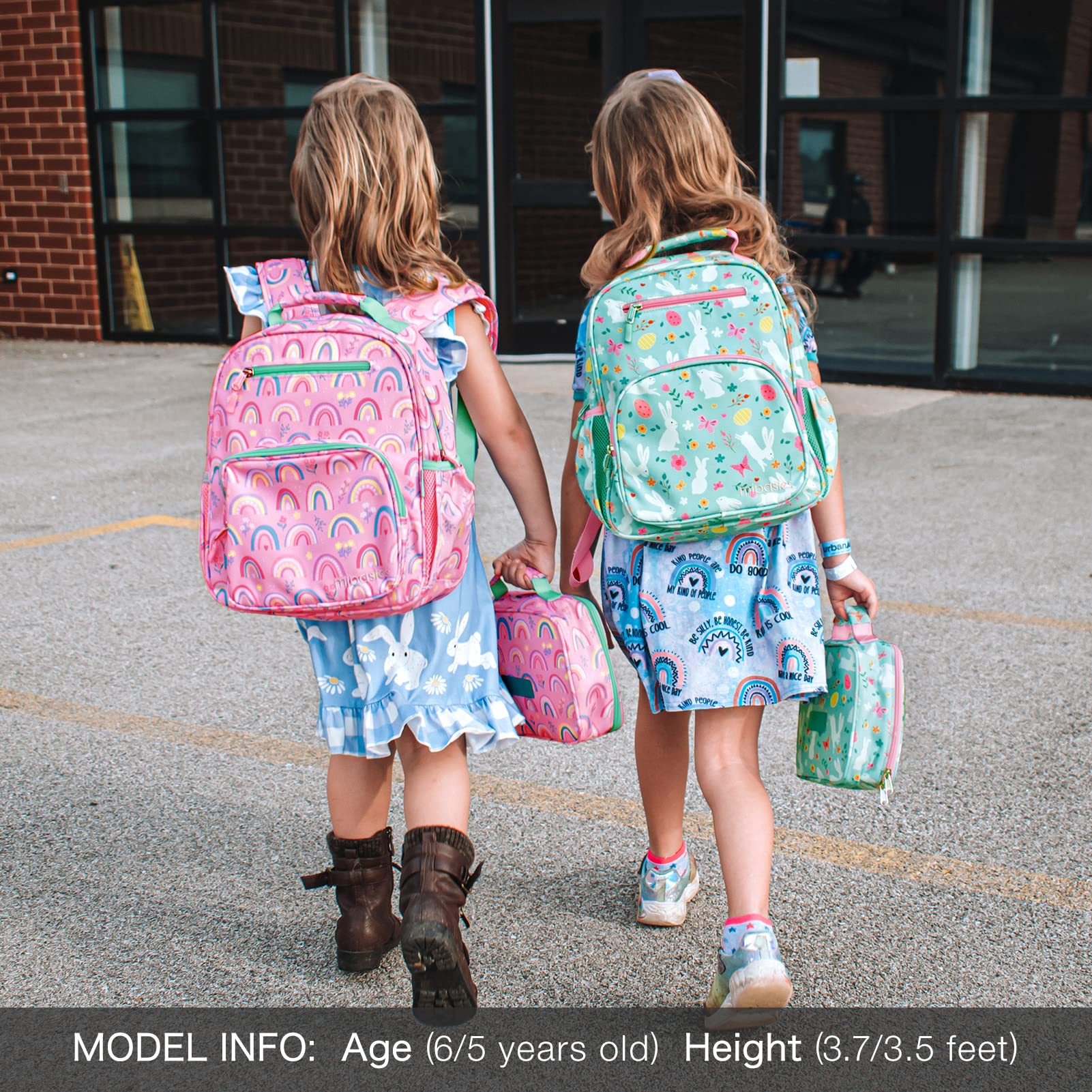 mibasies Toddler Backpack for Kids Boys Girls Daycare Preschool Mini backpack