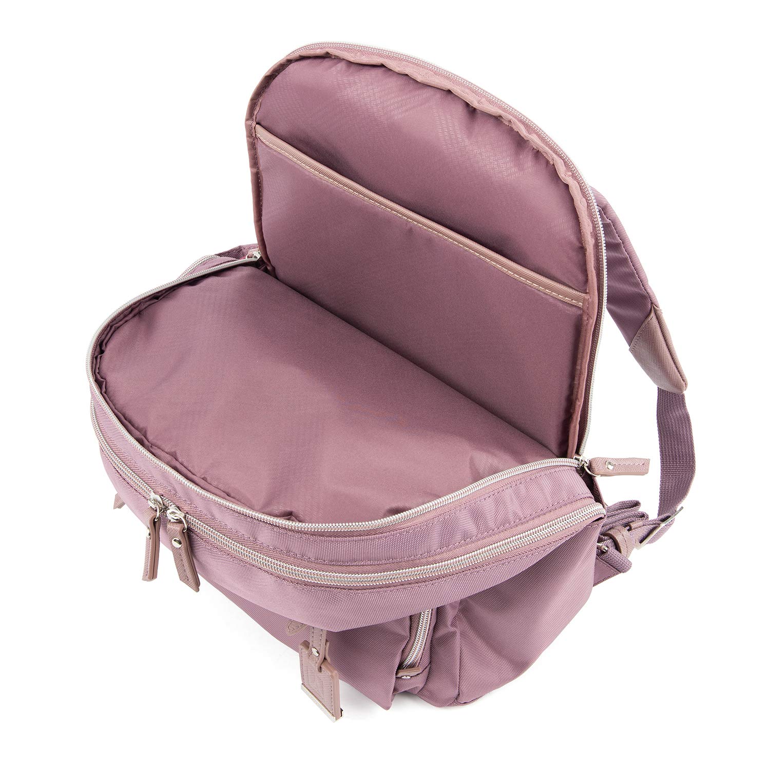 Travelpro Women's Maxlite 5 Laptop Backpack, Dusty Rose, Carry-on 15-Inch
