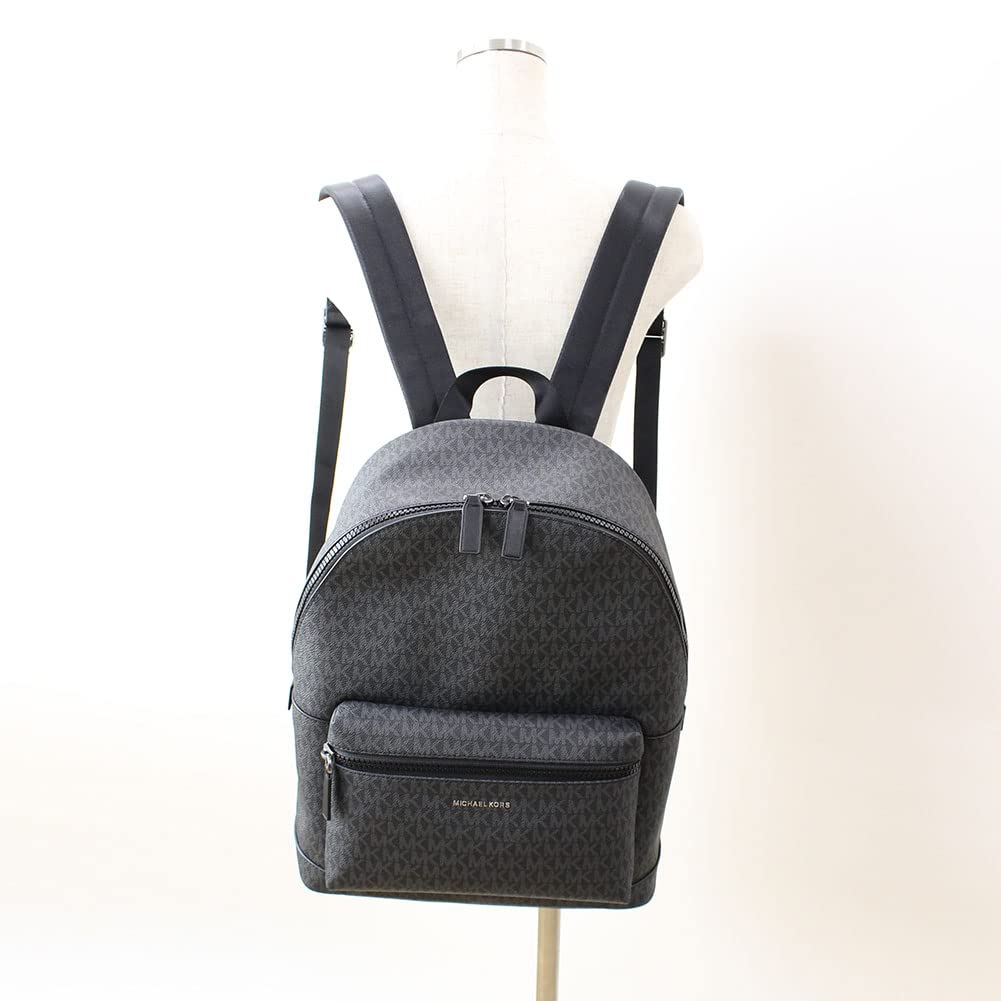 Michael Kors Men's Copper MK Logo Backpack Black