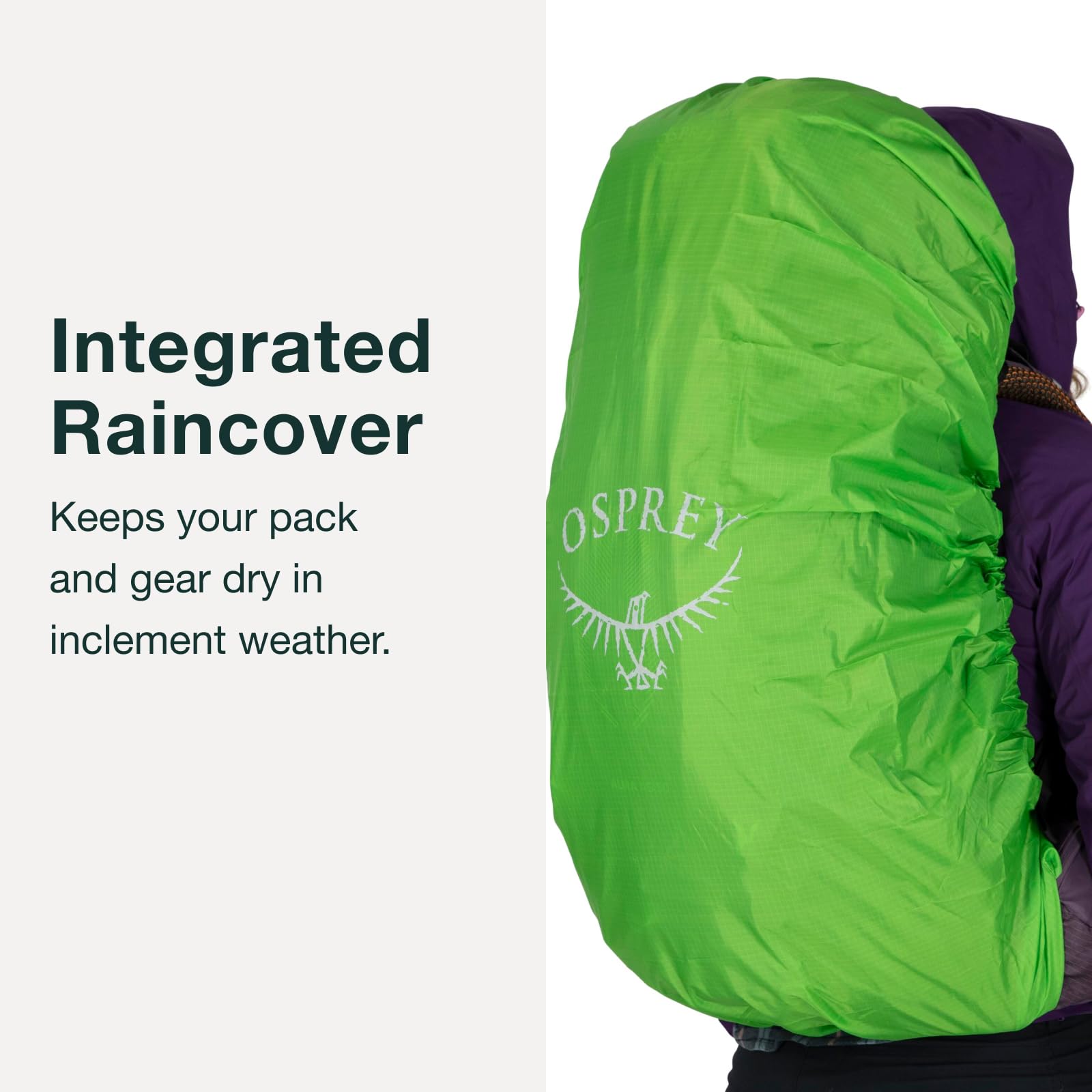 Osprey Aura AG 65 Women's Backpacking Backpack, Enchantment Purple, X-Small/Small