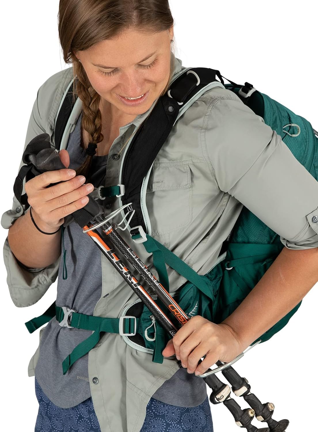Osprey Tempest 20 Women's Hiking Backpack Stealth Black, X-Small/Small