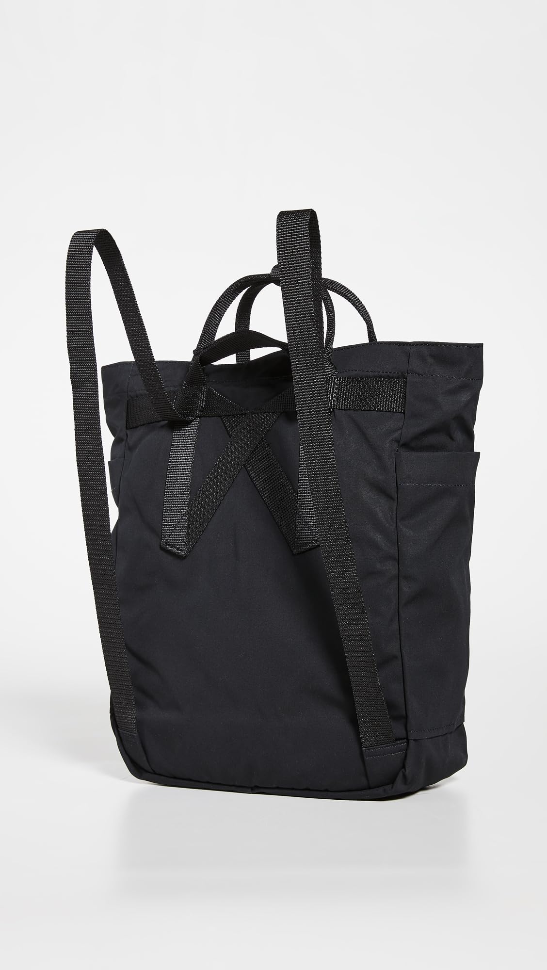 Fjallraven, Kanken Totepack Backpack with 13" Laptop Sleeve for Everyday Use and Travel, Black