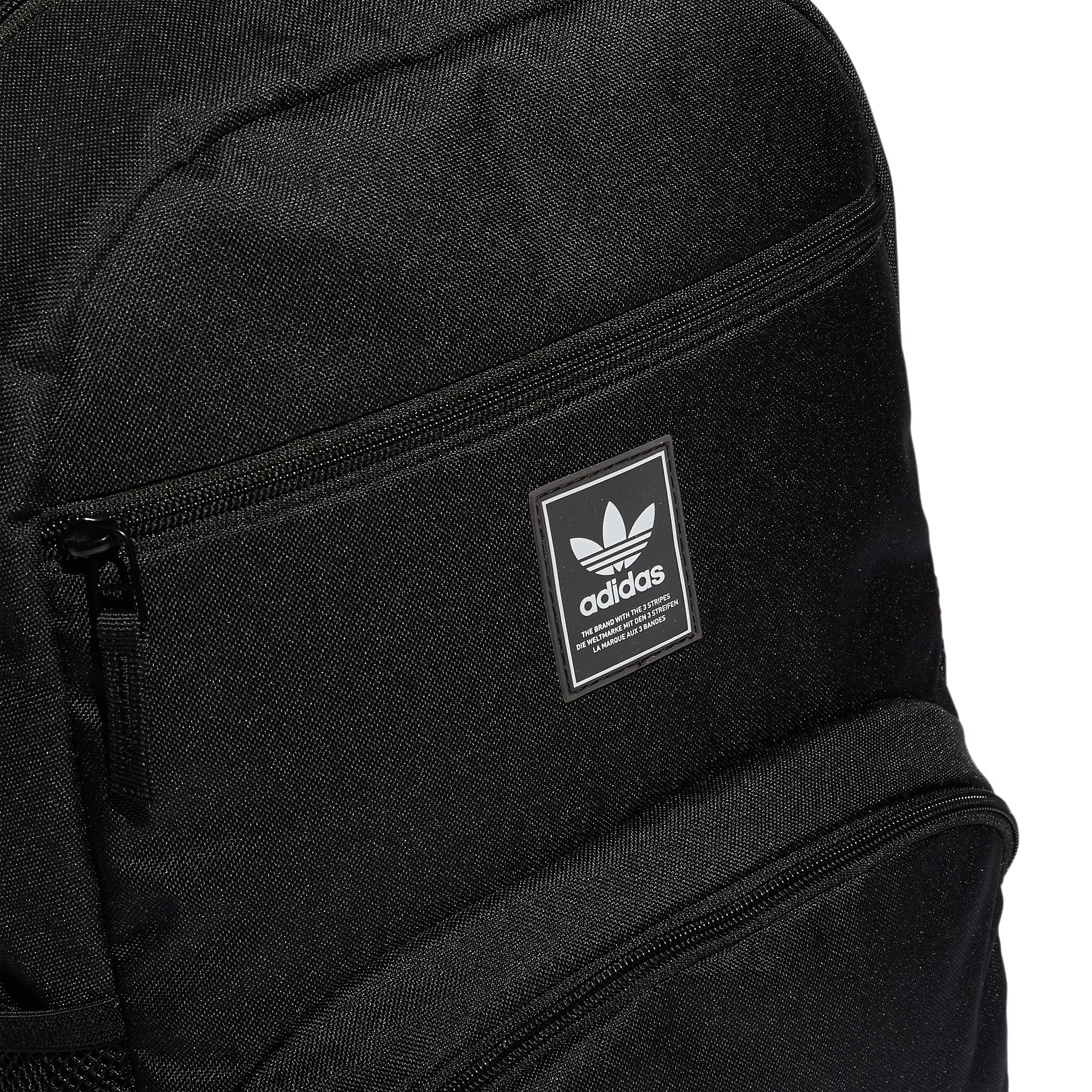 adidas Originals National 2.0 Backpack, Black/Black, One Size